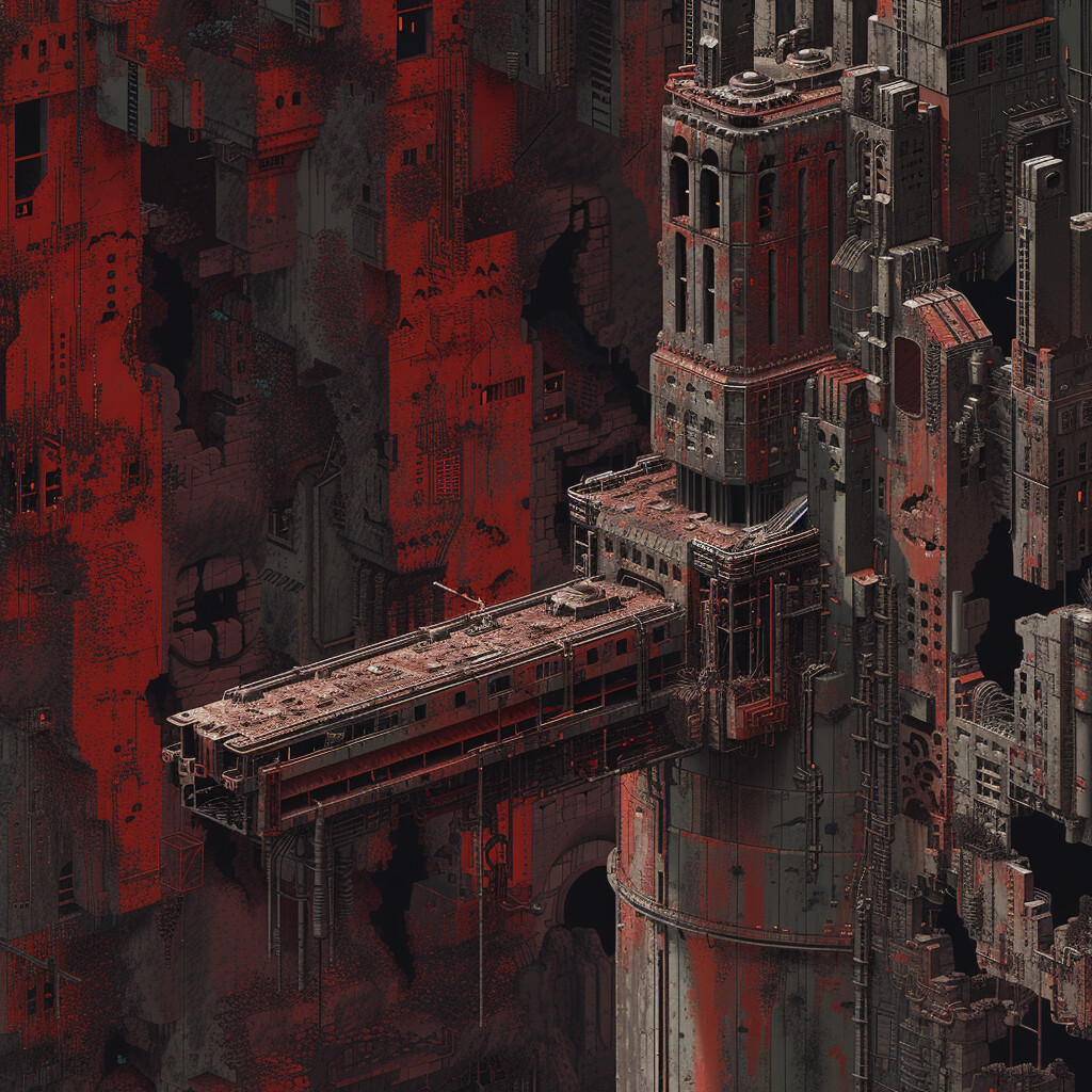 ArtStation - Towers of Mars