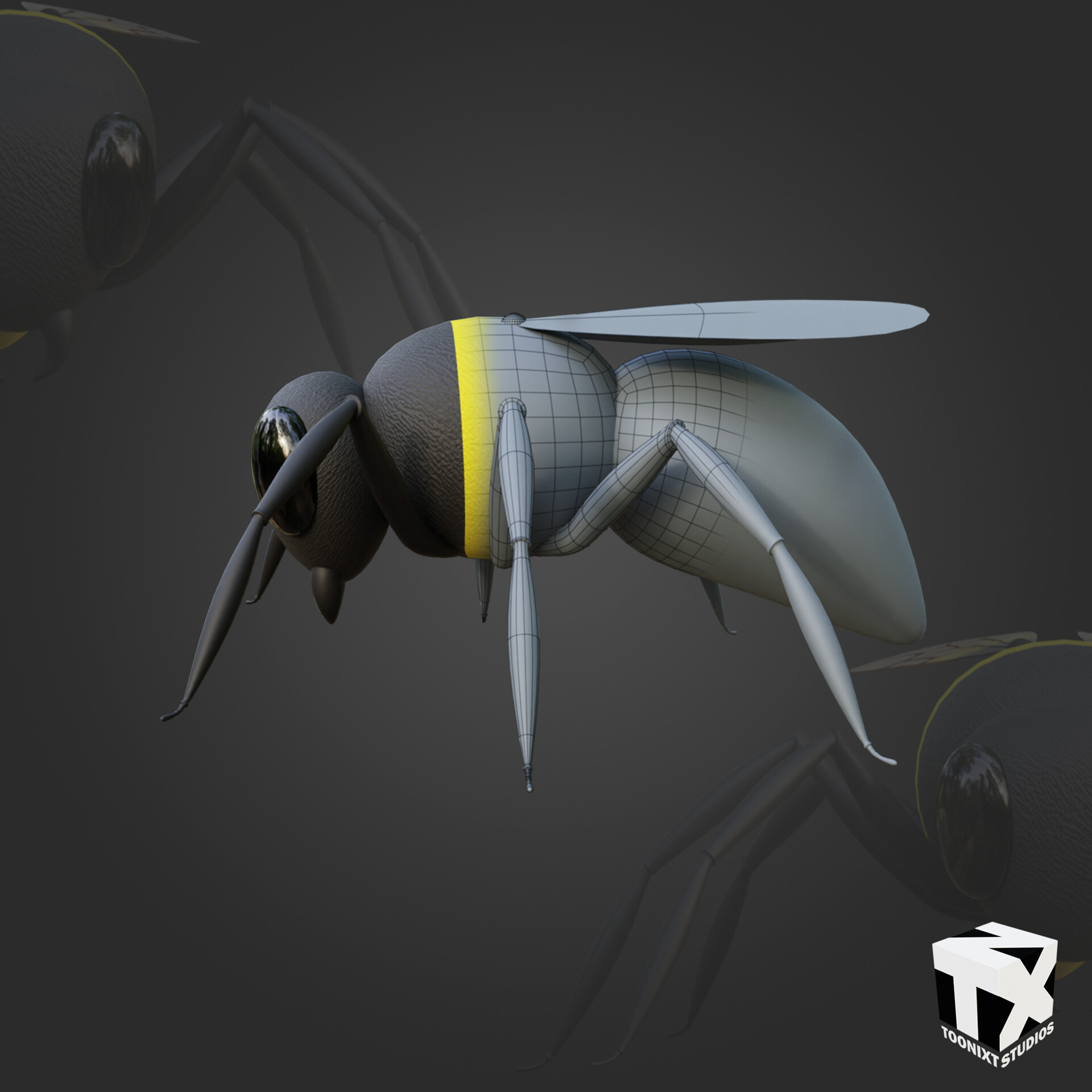 ArtStation - Honey Bee