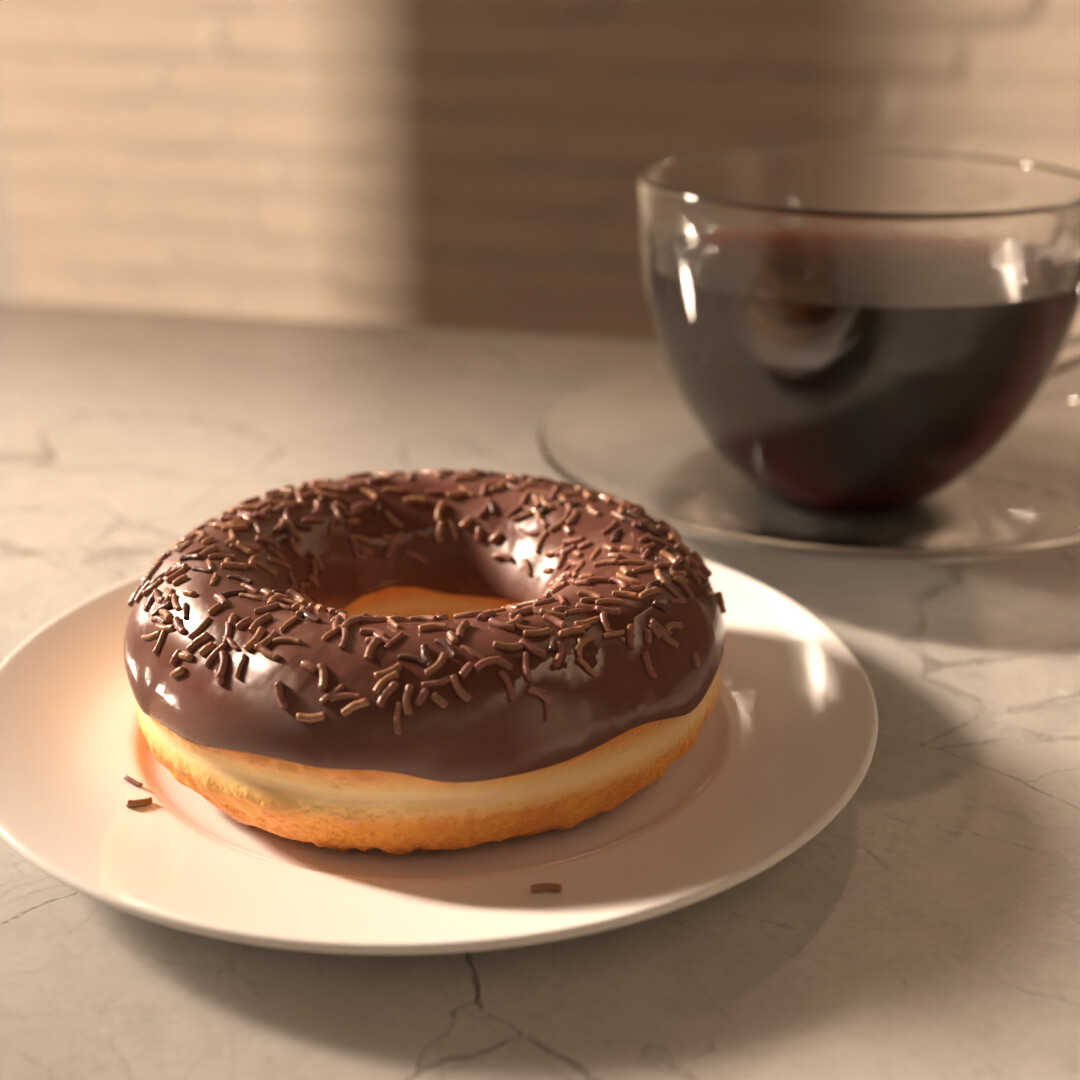 ArtStation - Donut from Andrew Price's tutorial