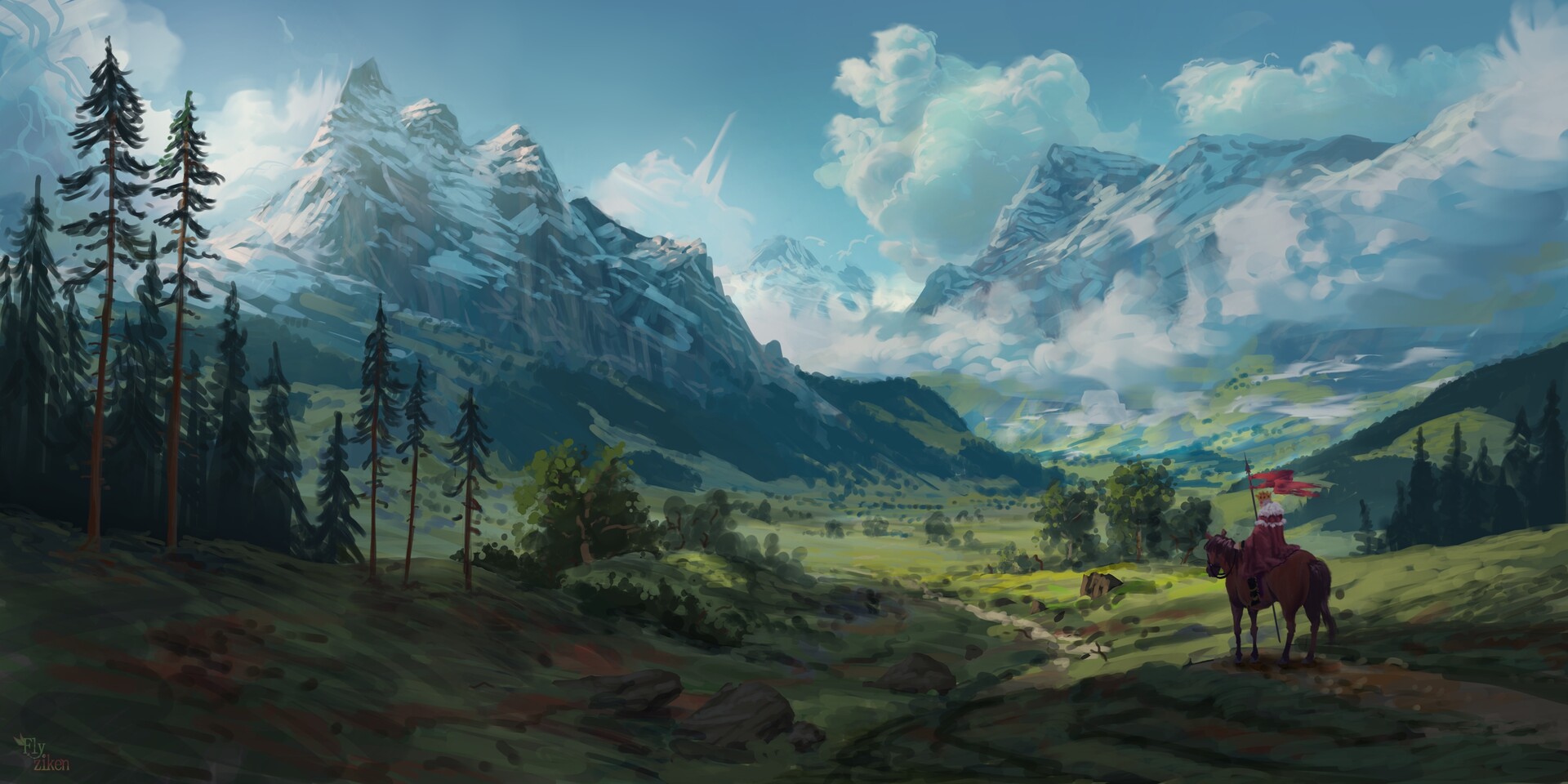 ArtStation - Mountains