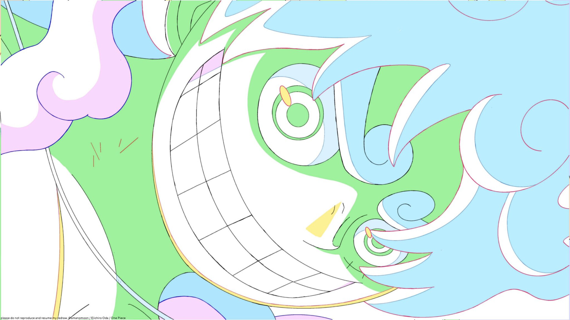 ArtStation - One Piece Chapter 1108 ( Process Genga )