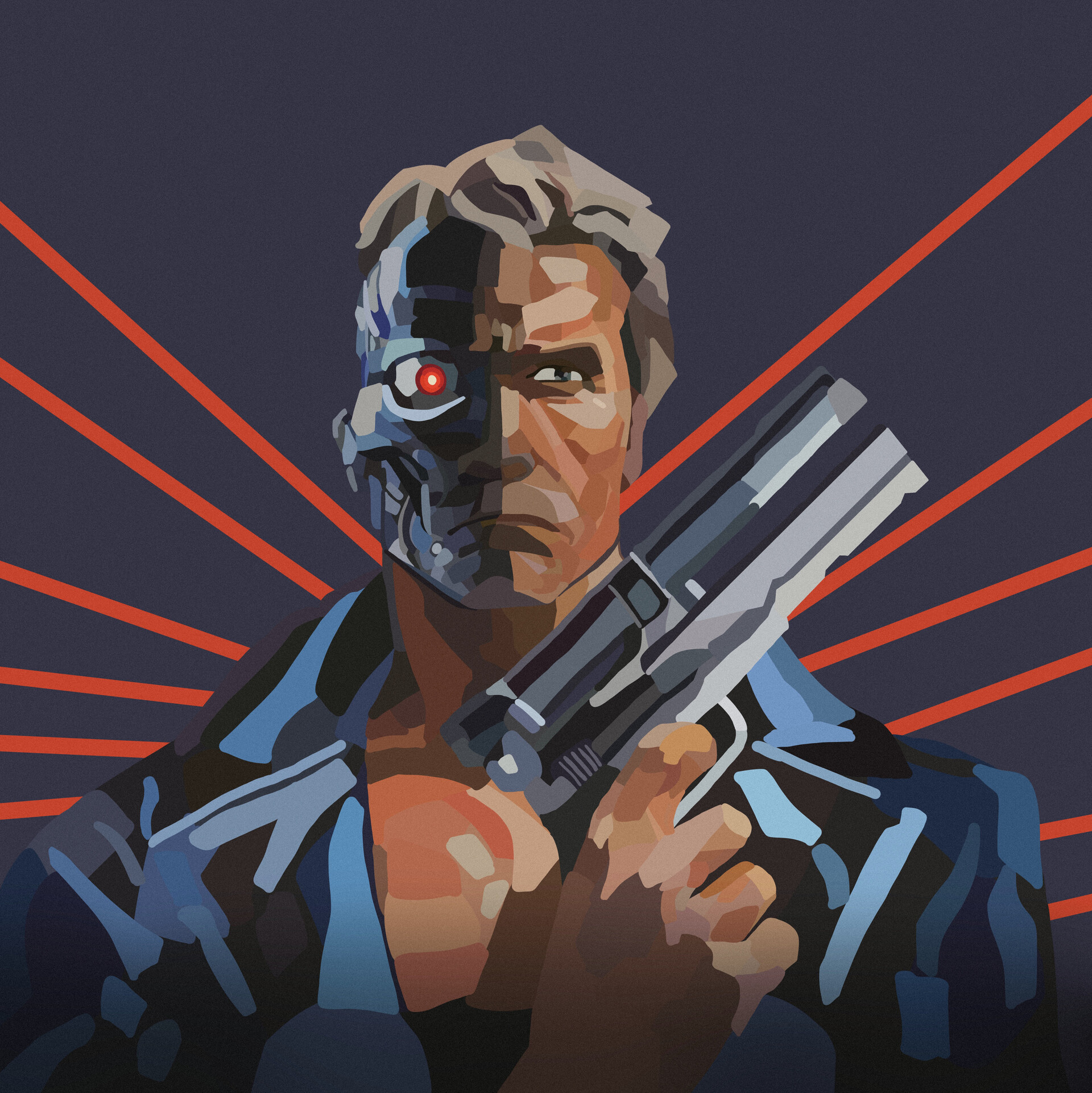 ArtStation - Terminator cover art