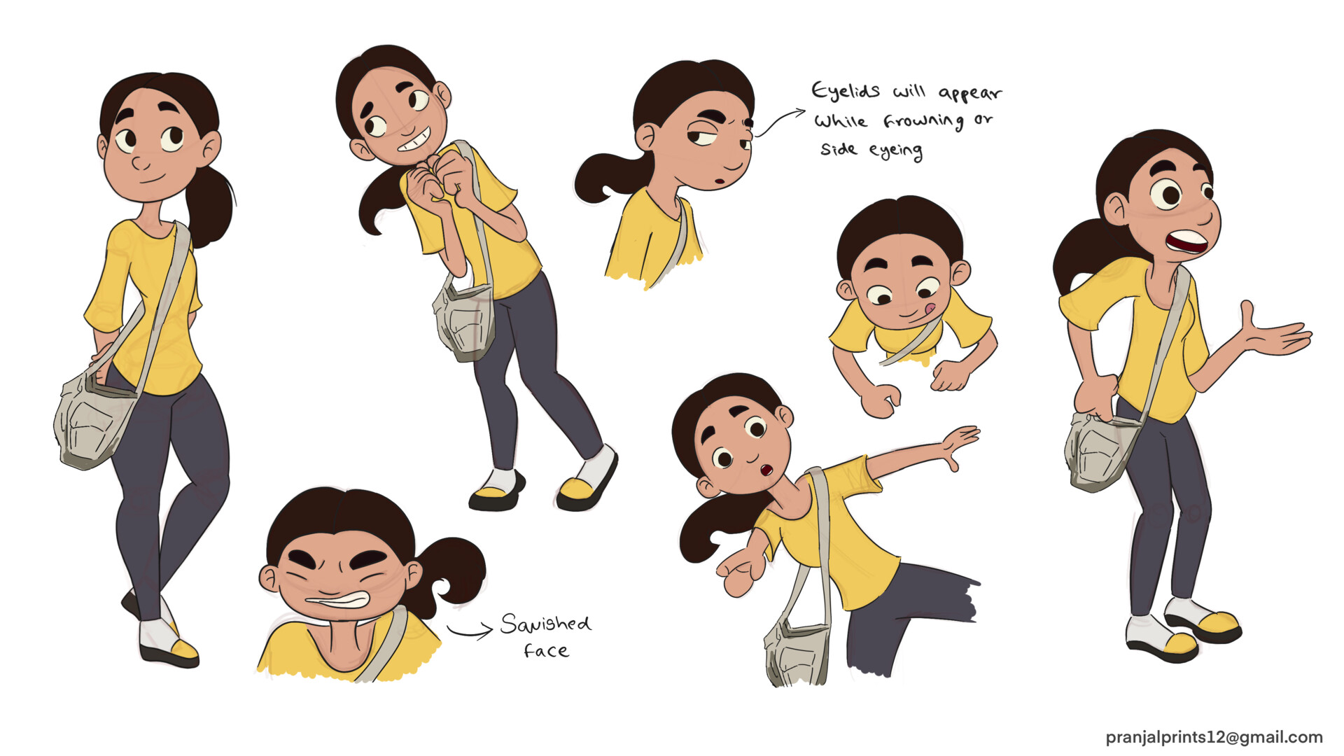 ArtStation - Character pose sheet 2 : Ride or Die