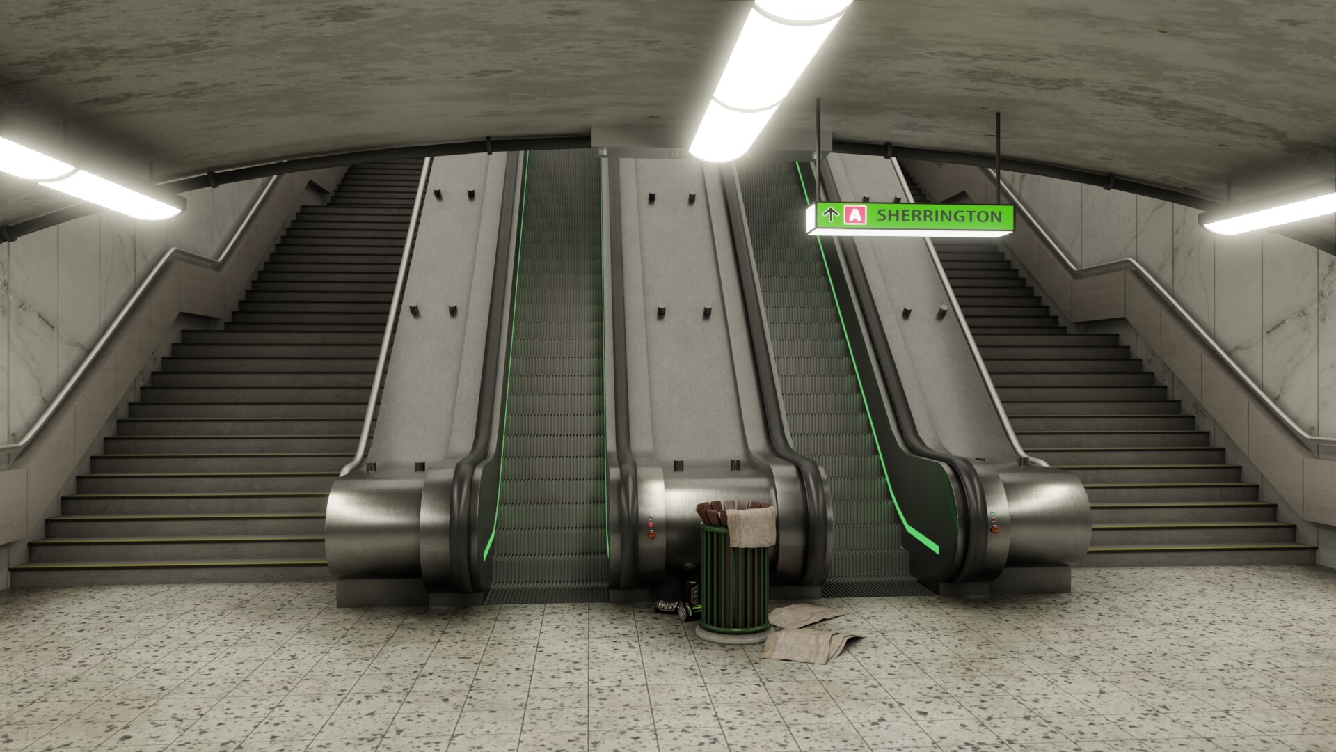 ArtStation - Escalator