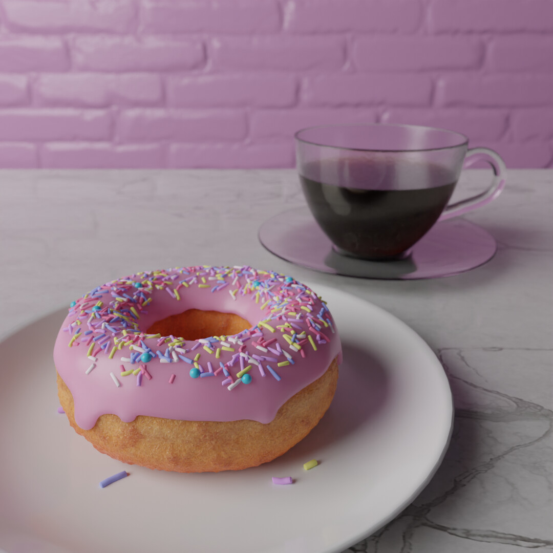 ArtStation - Blender Donut