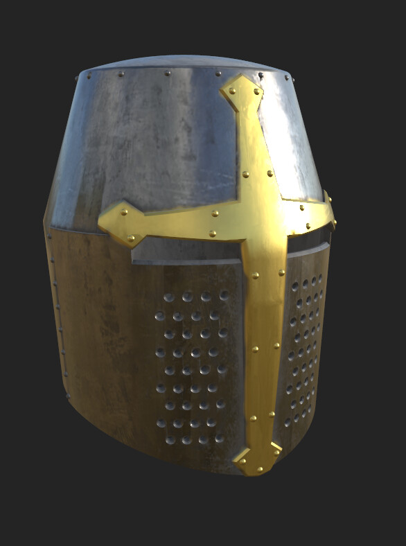 ArtStation - Crusader Helmet