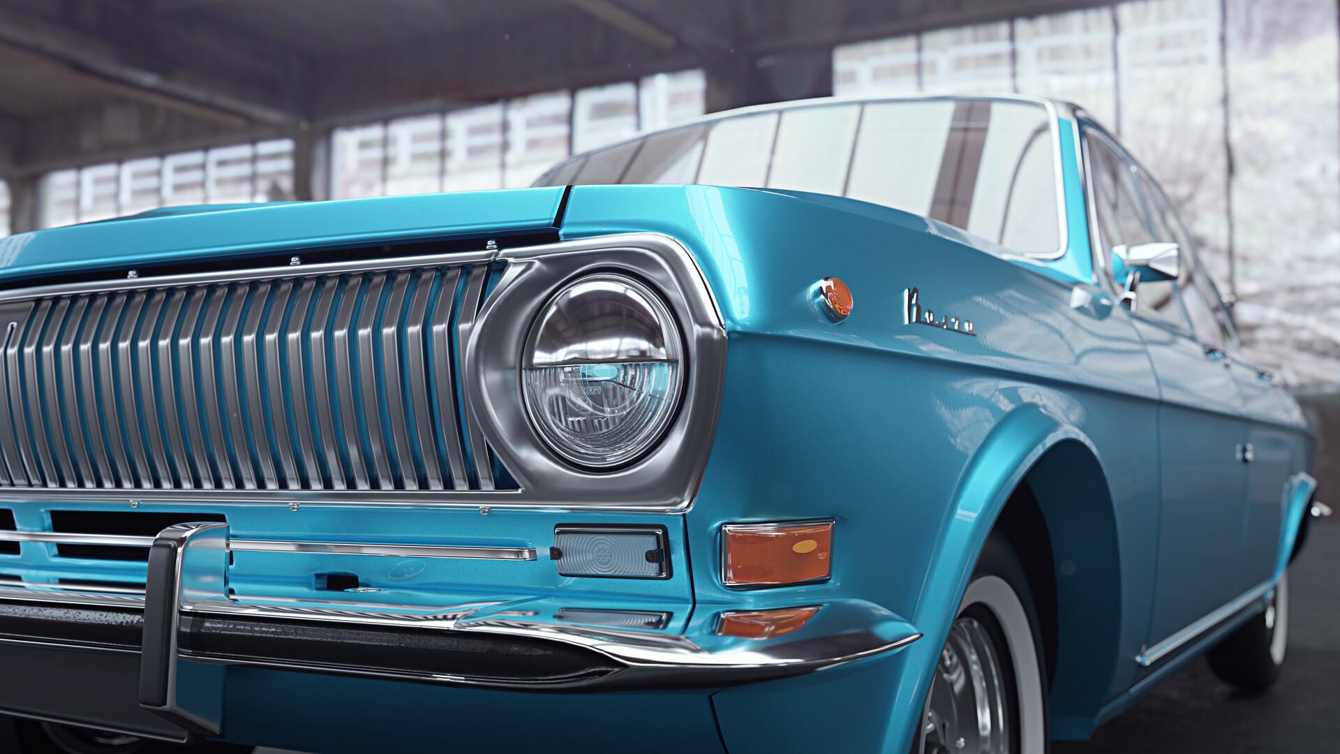 ArtStation - Volga - GAZ 2410 Custom