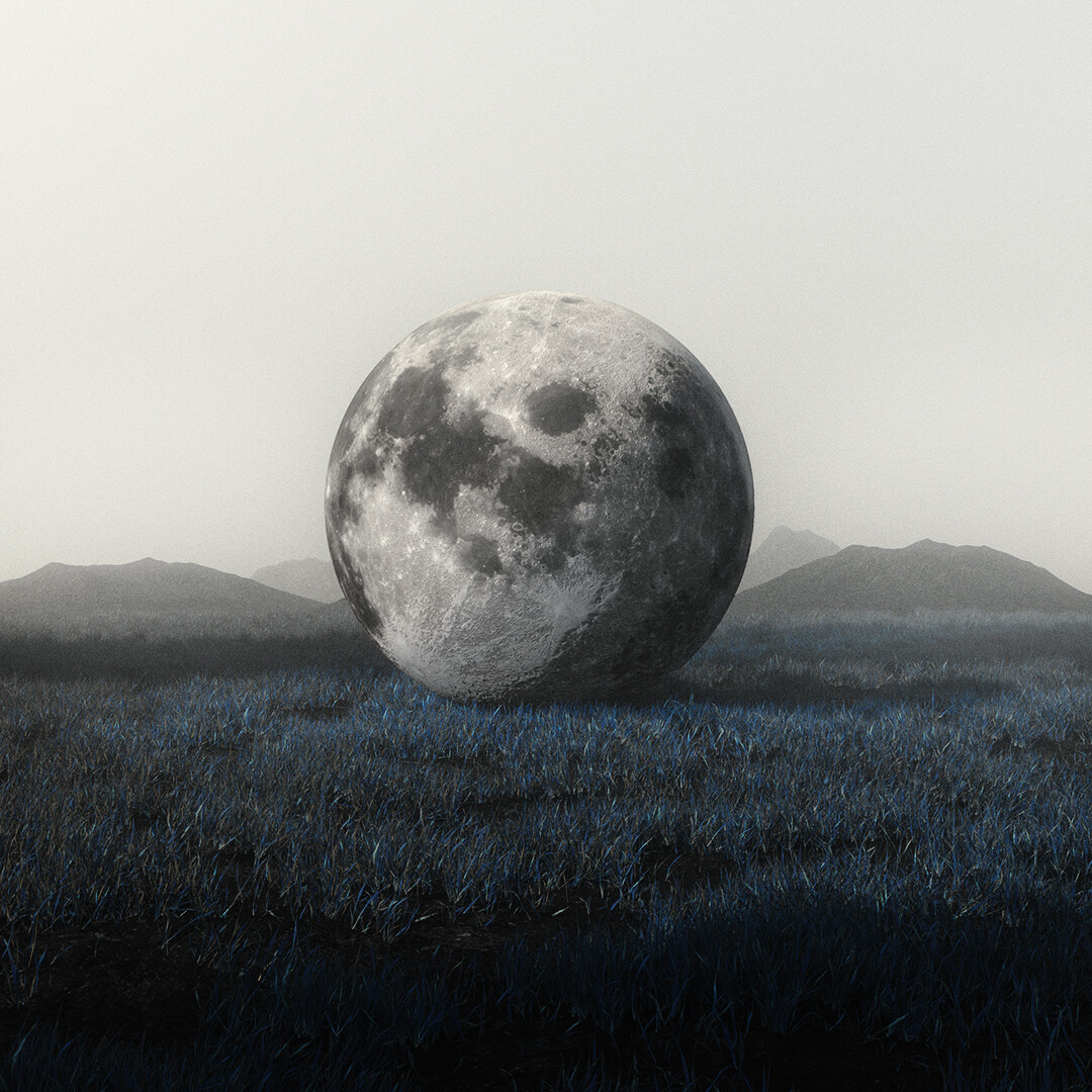 ArtStation - Moon Landing