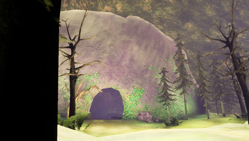 ArtStation - Mythical Cave _ Environment