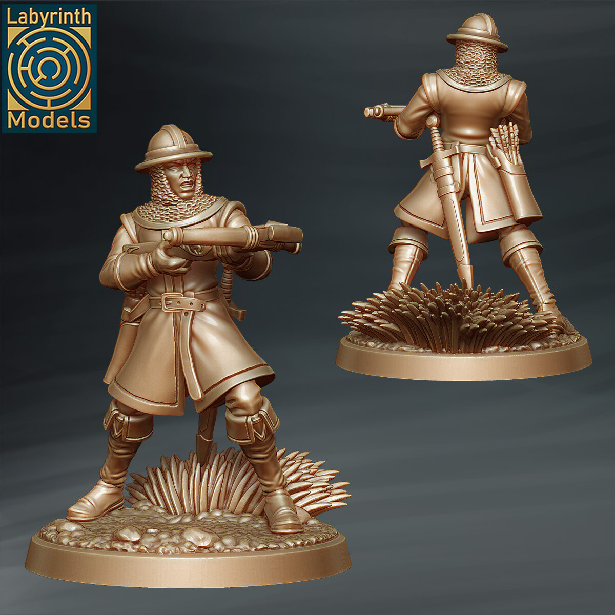 Labyrinth Models - Sheriff of Nottingham and Guards