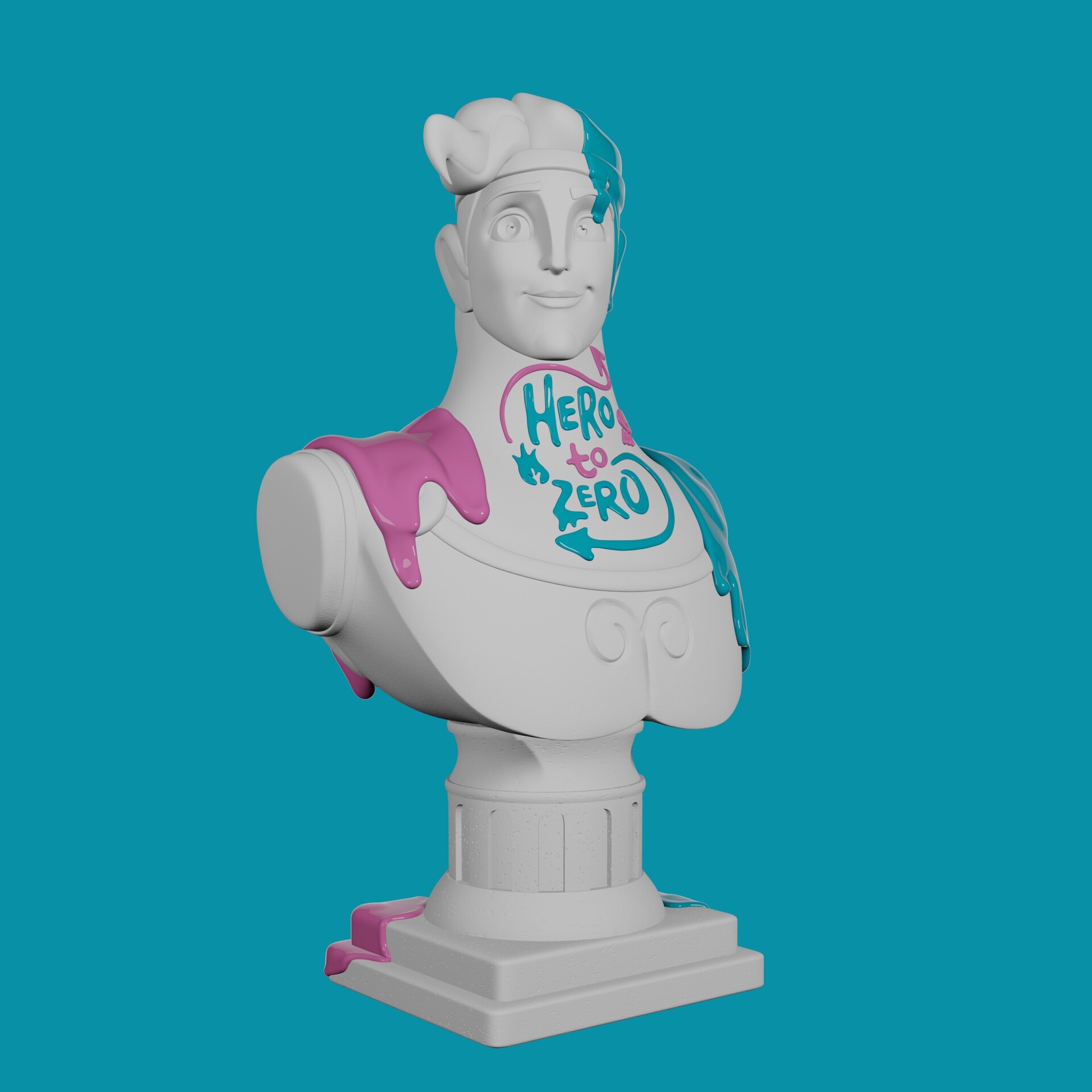 ArtStation - Hercules Bust