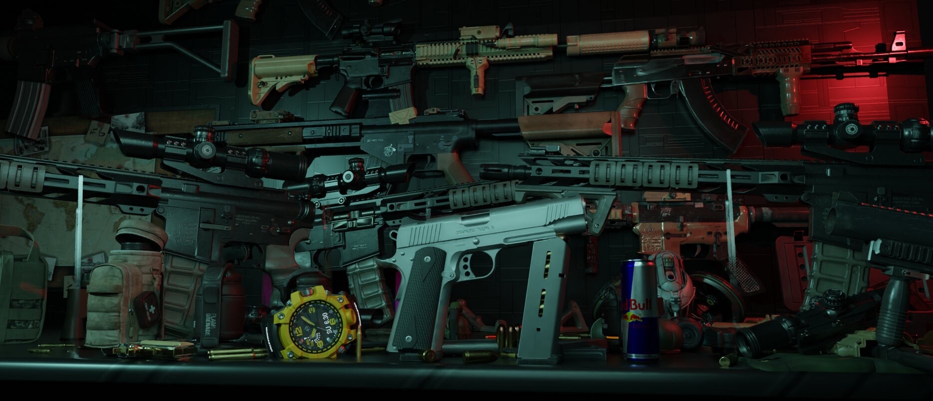 ArtStation - Call of Duty weapon loadout