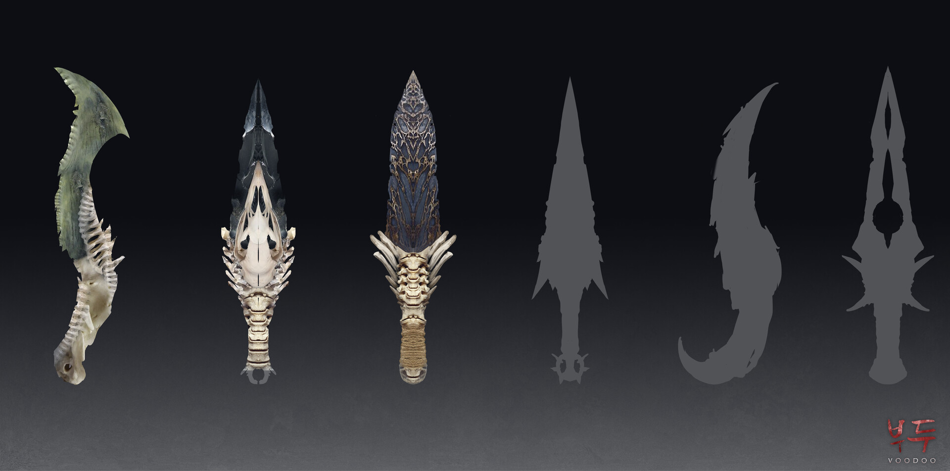 Gordon Christian - 부두 (VOODOO) Ritual Knife Prop Concept