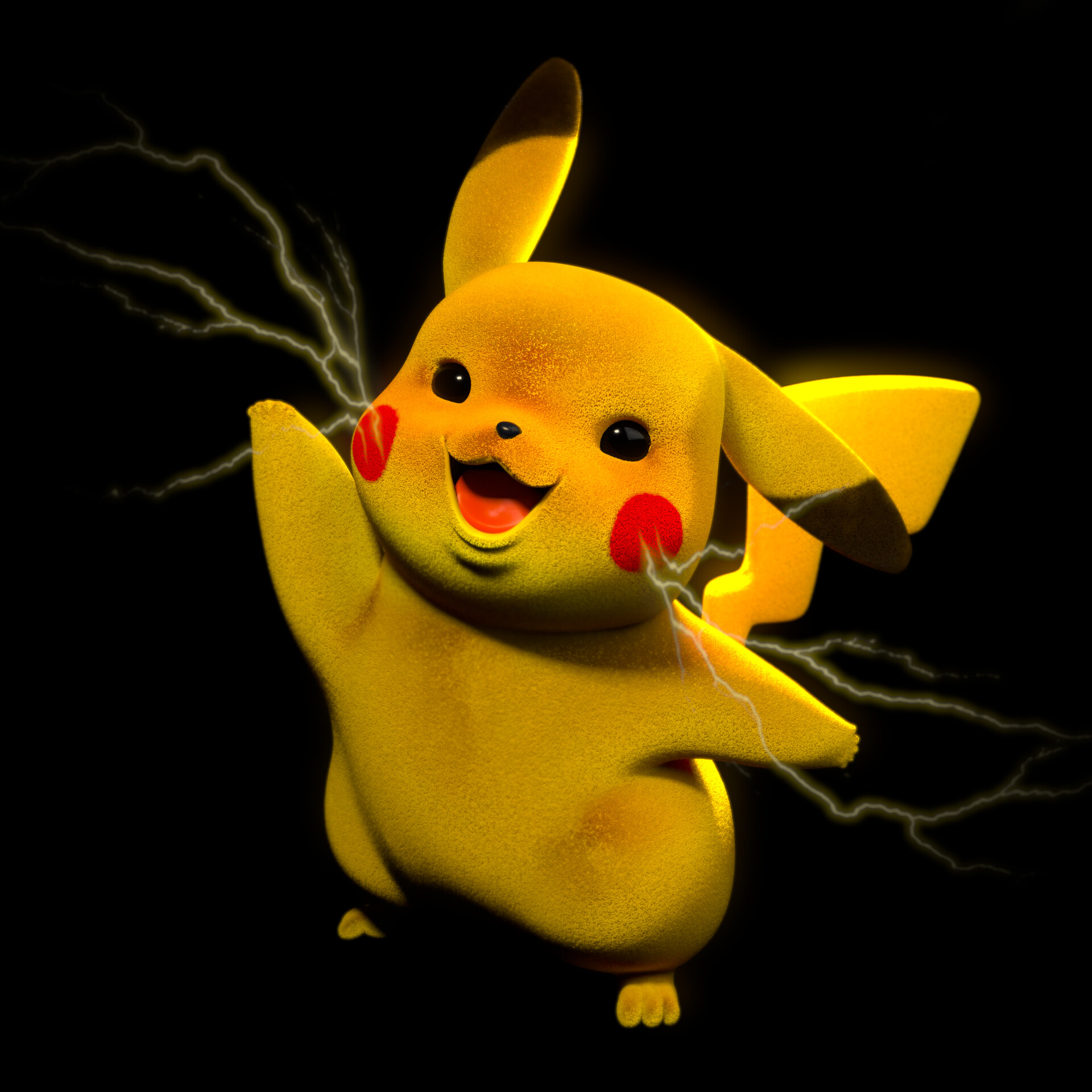 ArtStation - Pikachu Fan Art