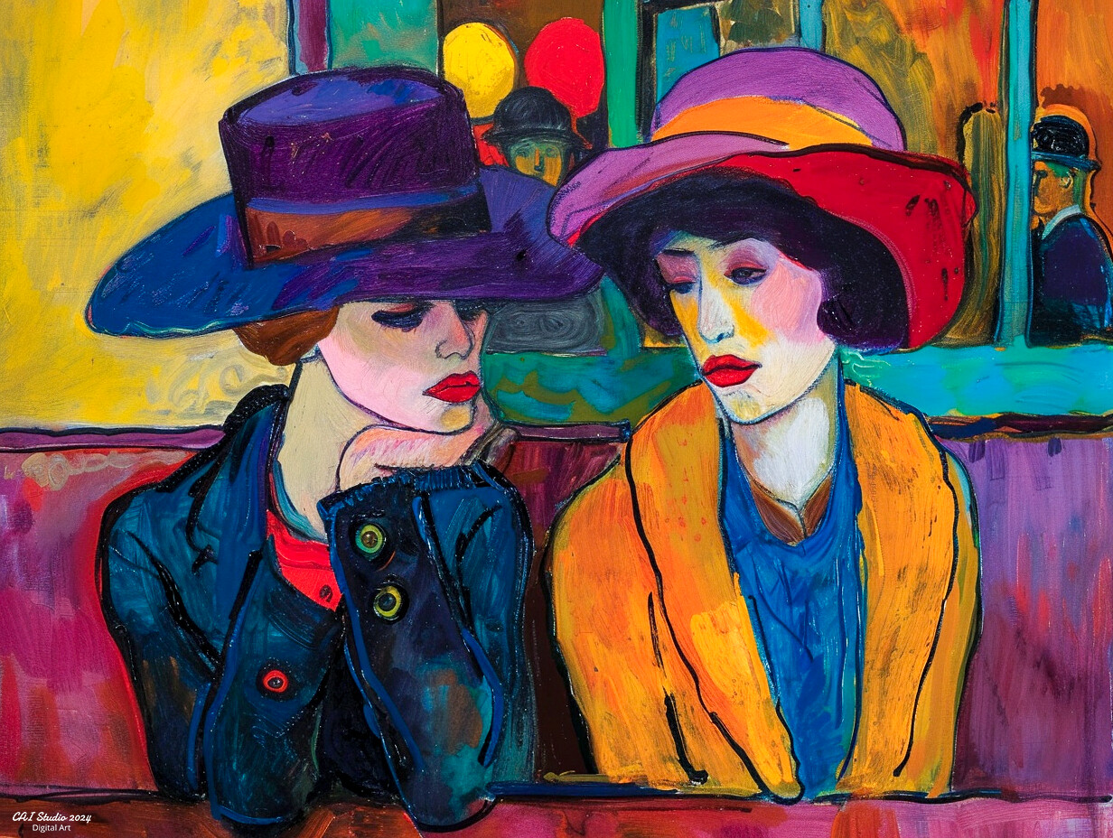 Christer W - Two colorful friends