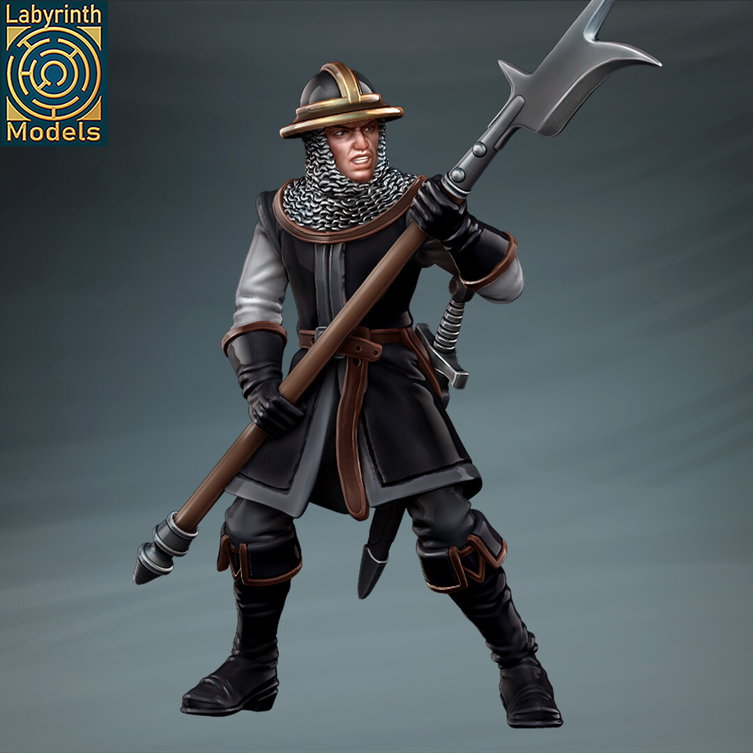 Labyrinth Models - Sheriff of Nottingham and Guards