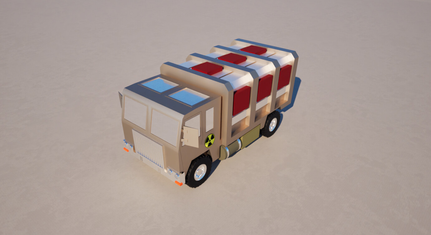 ArtStation - Red Alert 2 Game - Demolition truck