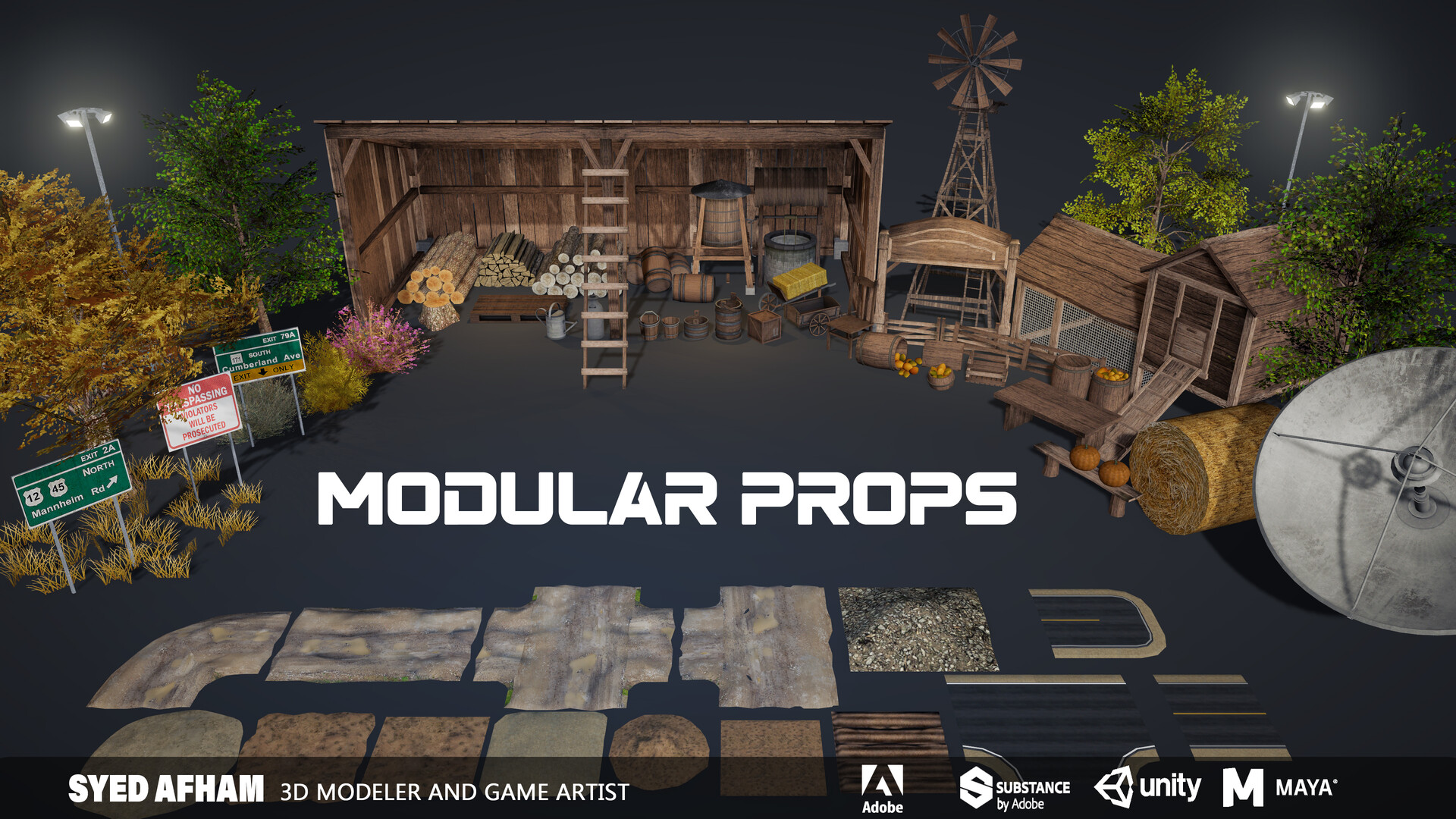 ArtStation - FARMING GAME ENVIRONMENT