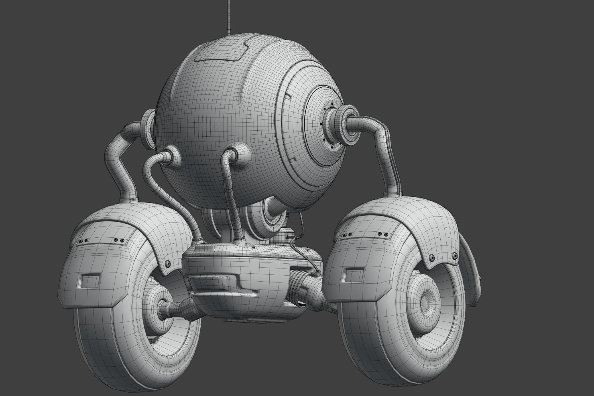 Ponte Ryuurui - Sci-Fi Bot Concept (for an upcoming subd modeling ...