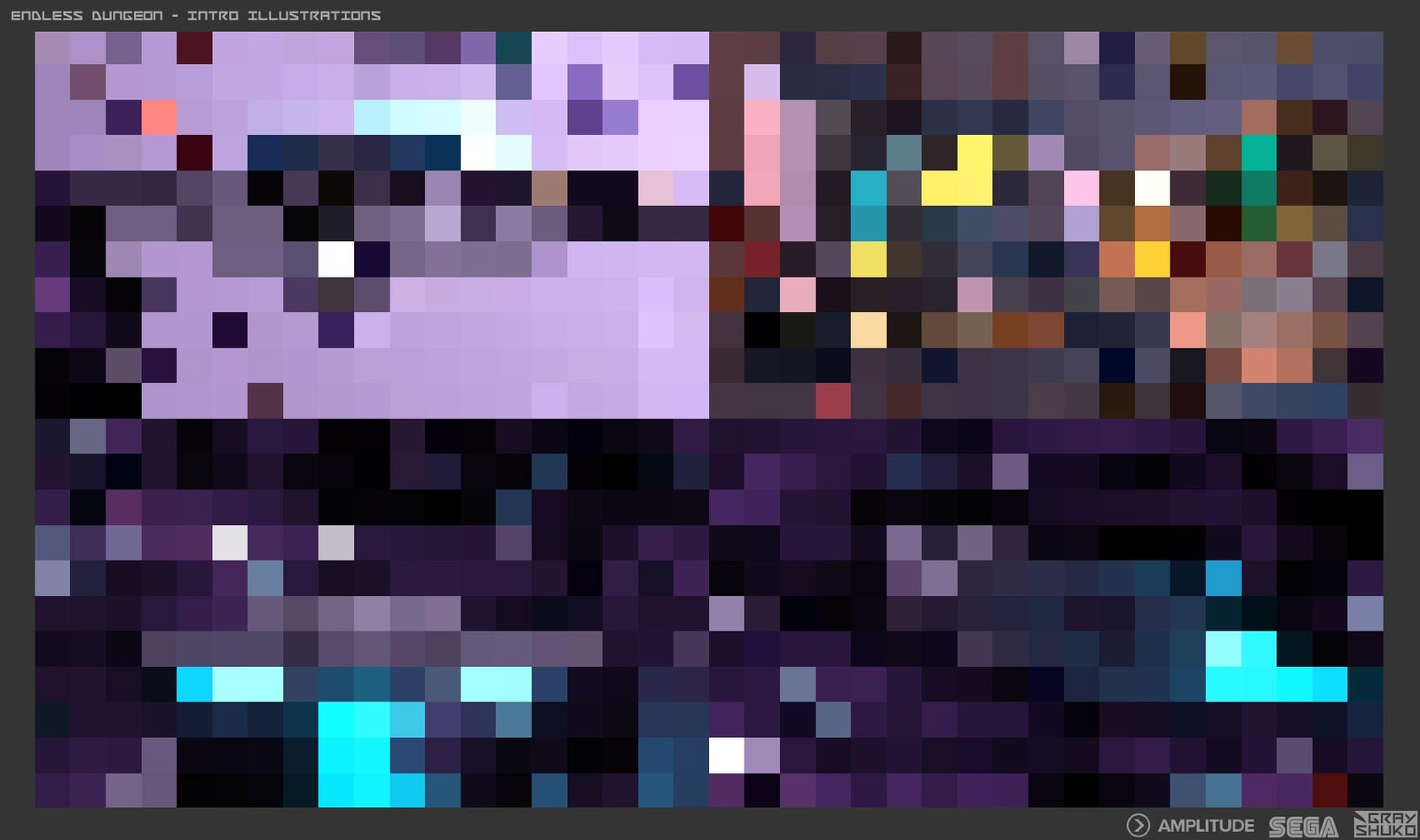 Gray Shuko - Endless Dungeon - Cutscene illustrations