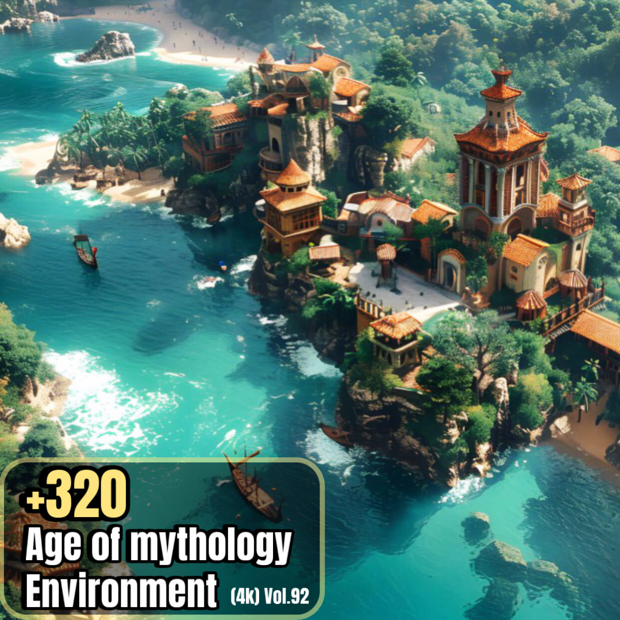 ArtStation - +320 Age of Mythology Environment concept (4k)
