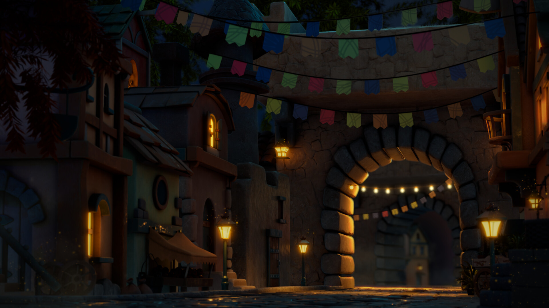 ArtStation - Stylized Street