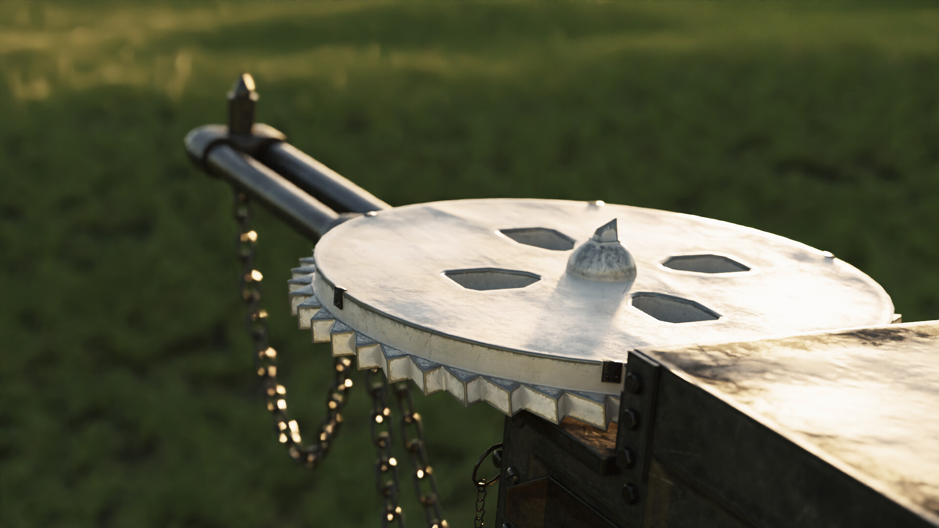 Anjan Shyama - Nepalese Bira Gun Hand Cranked Double Barrel Rapid Fire Gun