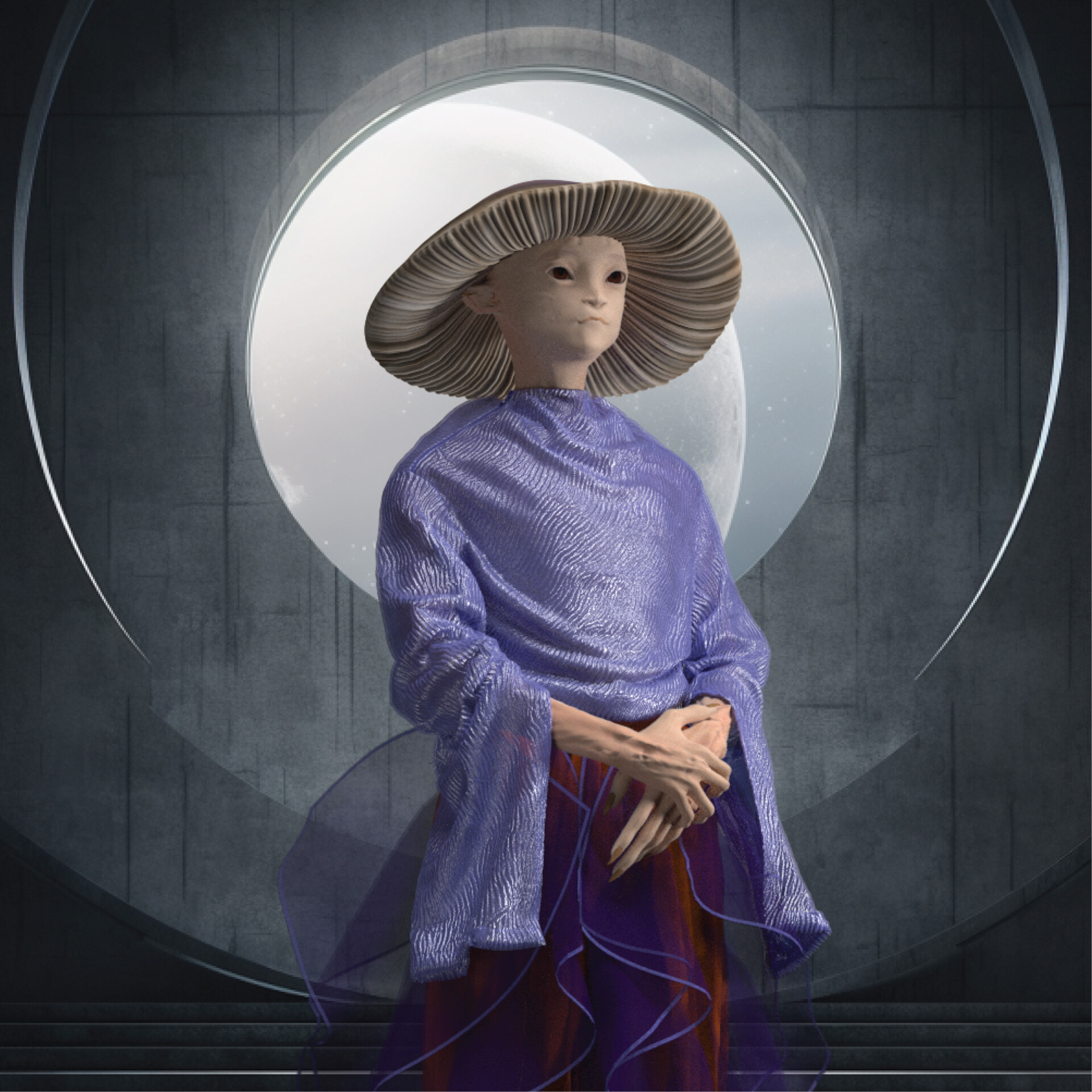 ArtStation - Alien assistant character design