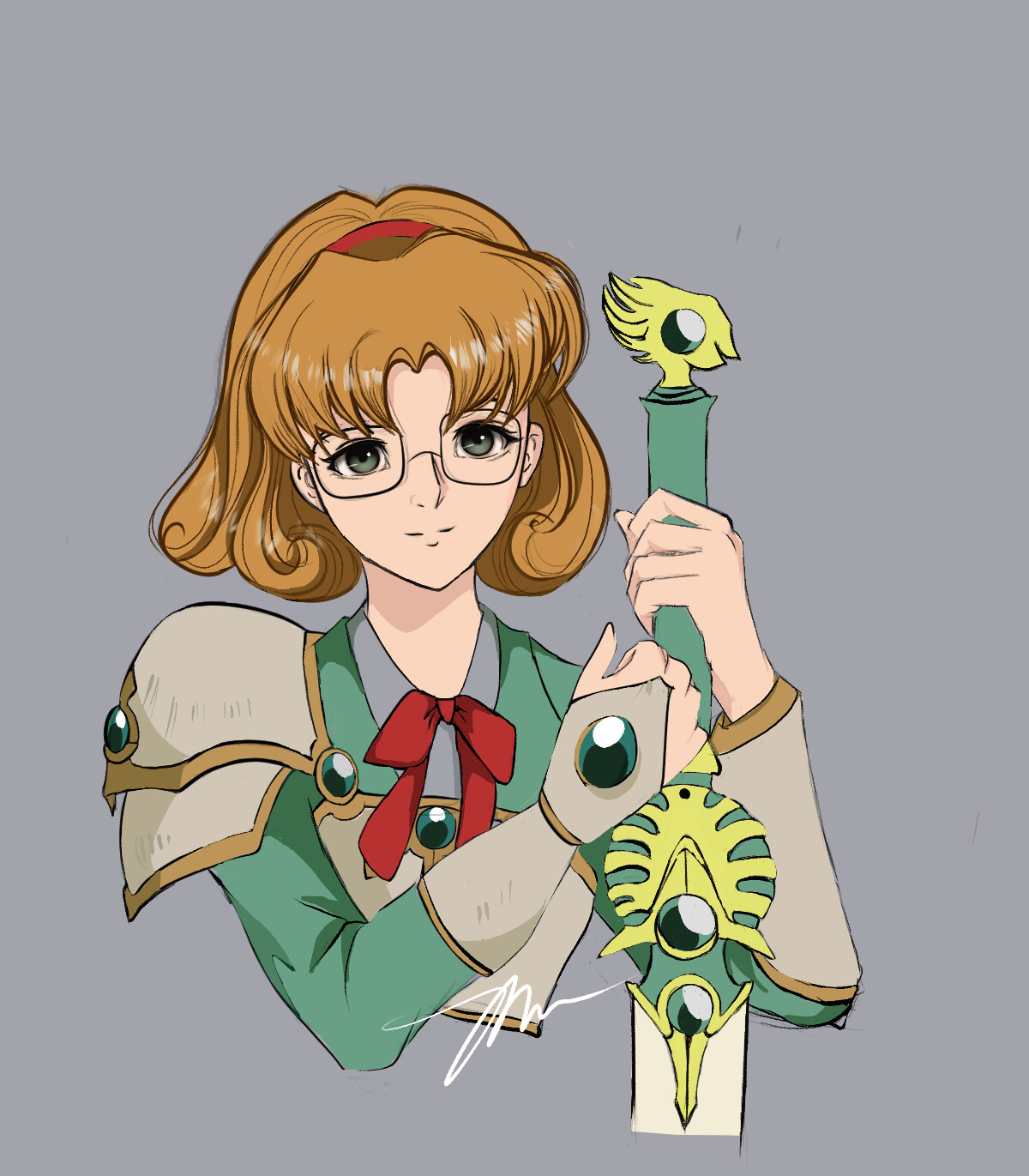 ArtStation - Magic Knight Ray Earth Fan Art