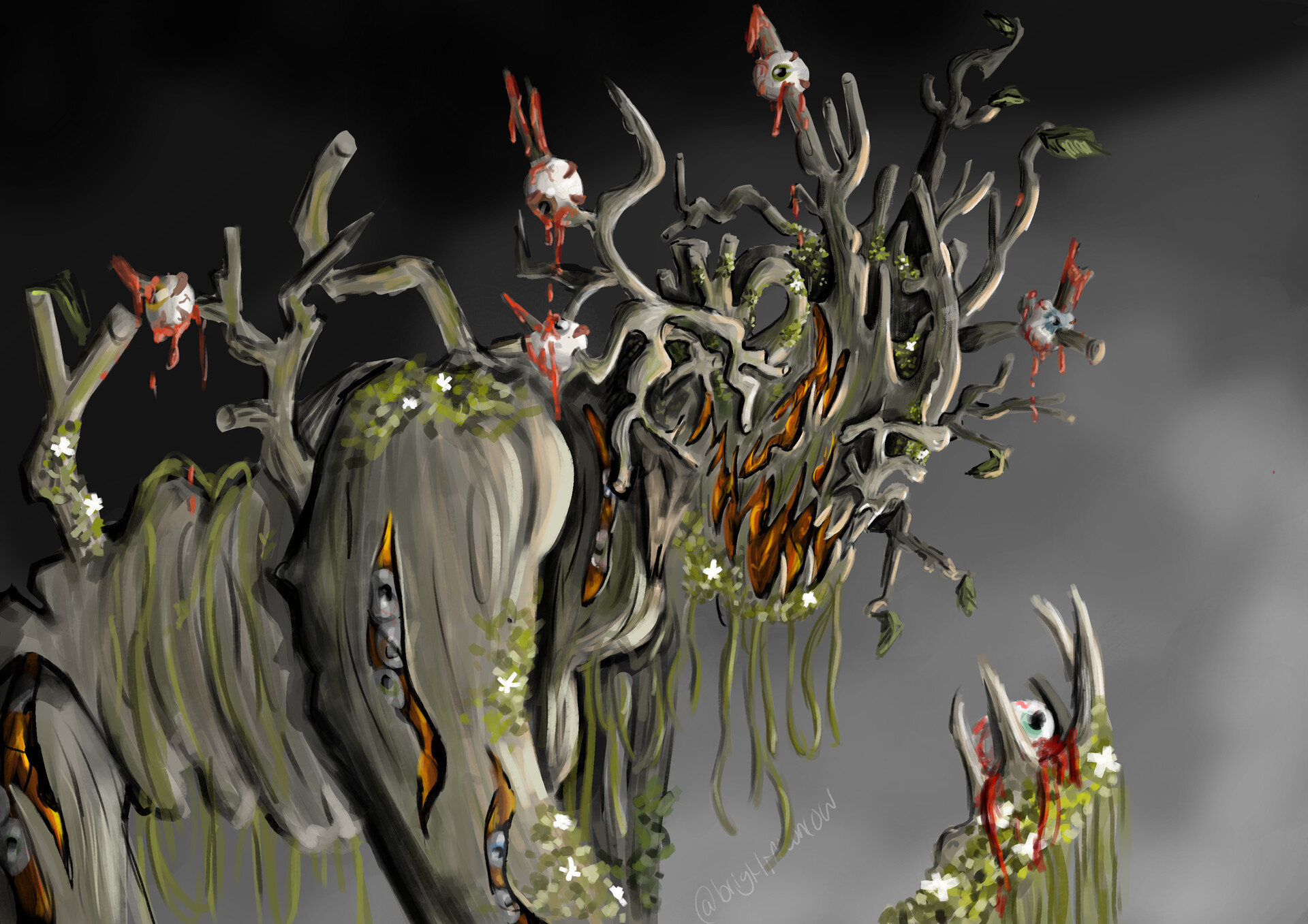 ArtStation - Veilglint (the kind treeman)