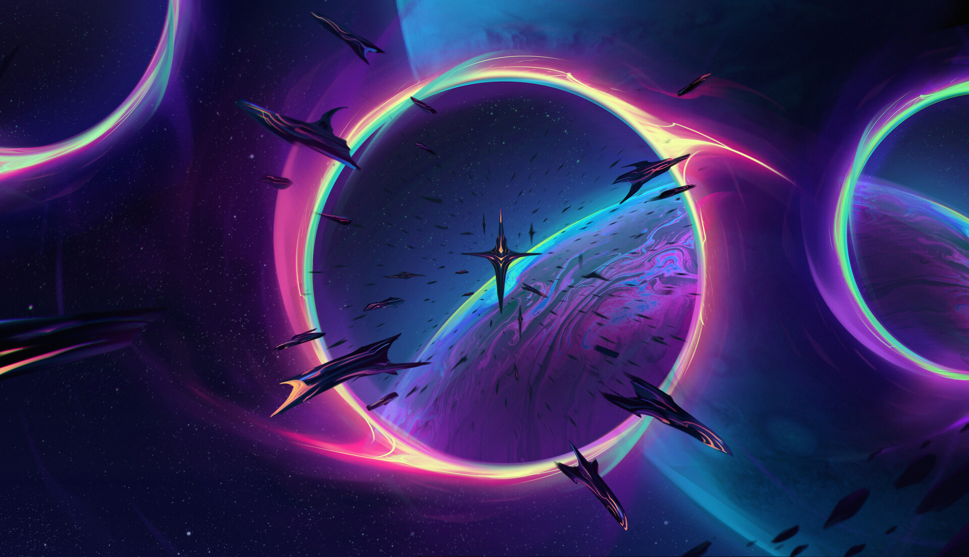 LOL至高天系列 特效视觉效果探索 -花瓣网