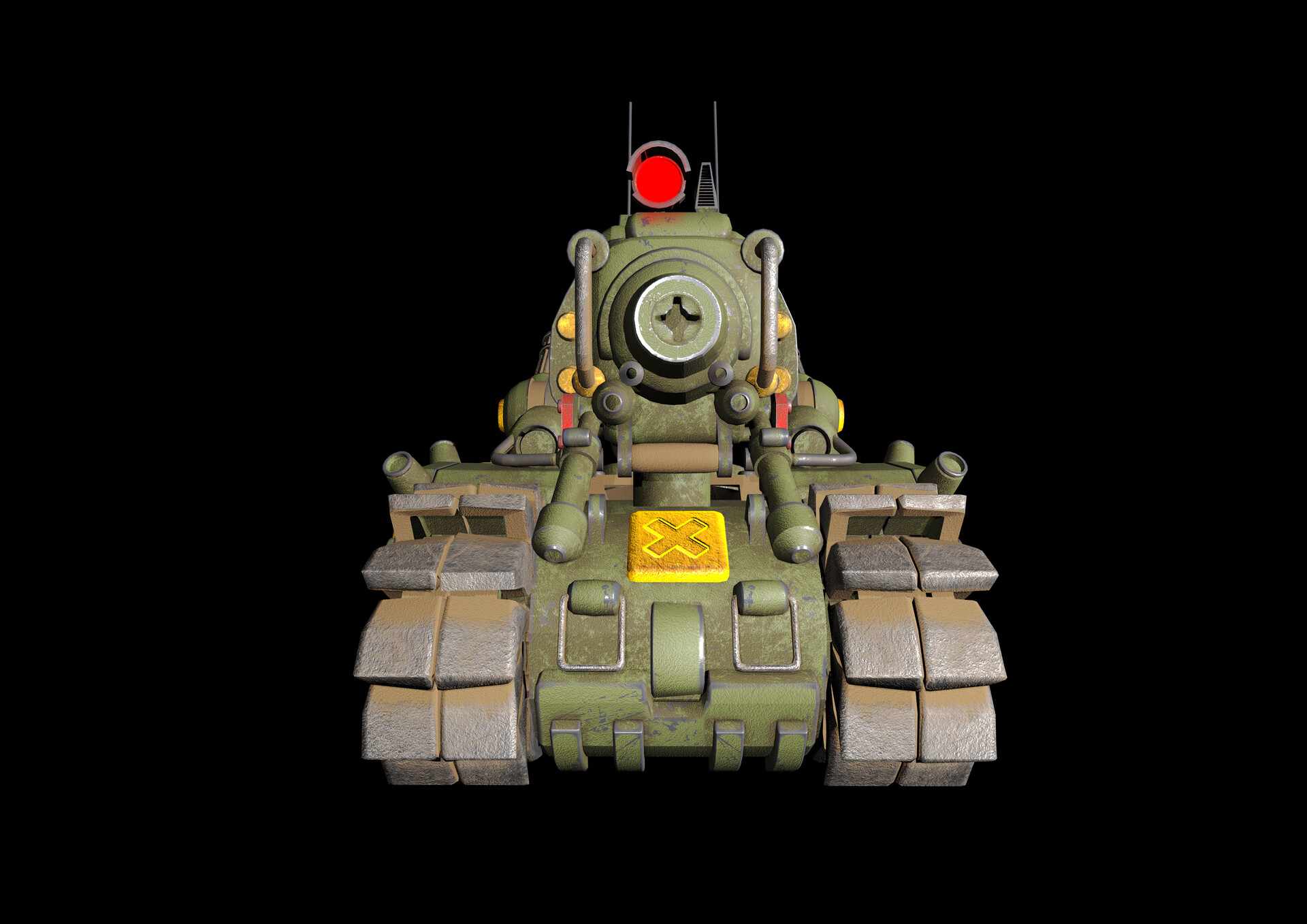 ArtStation - Metal Slug SV-001 Tank