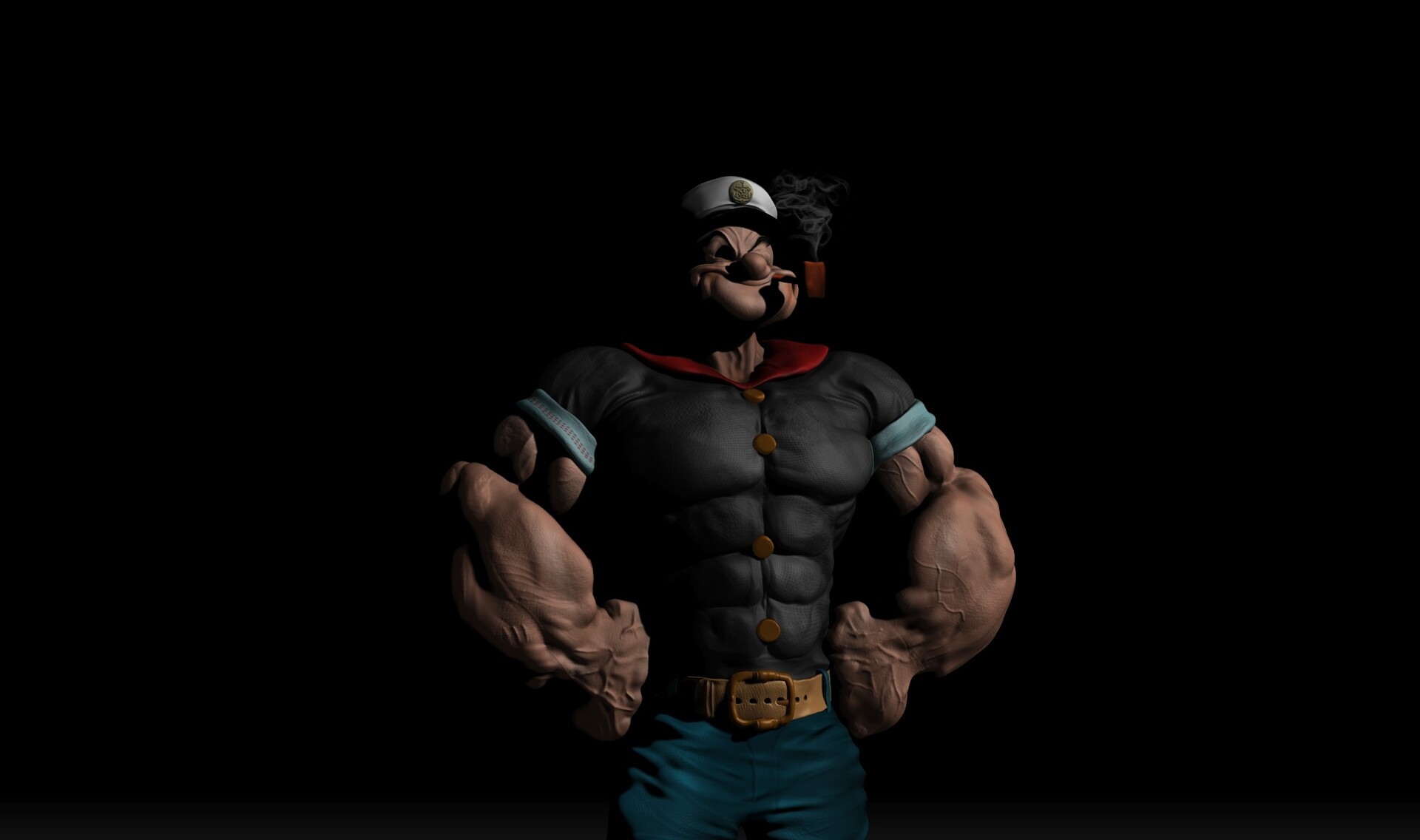 ArtStation - Popeye the sailor man