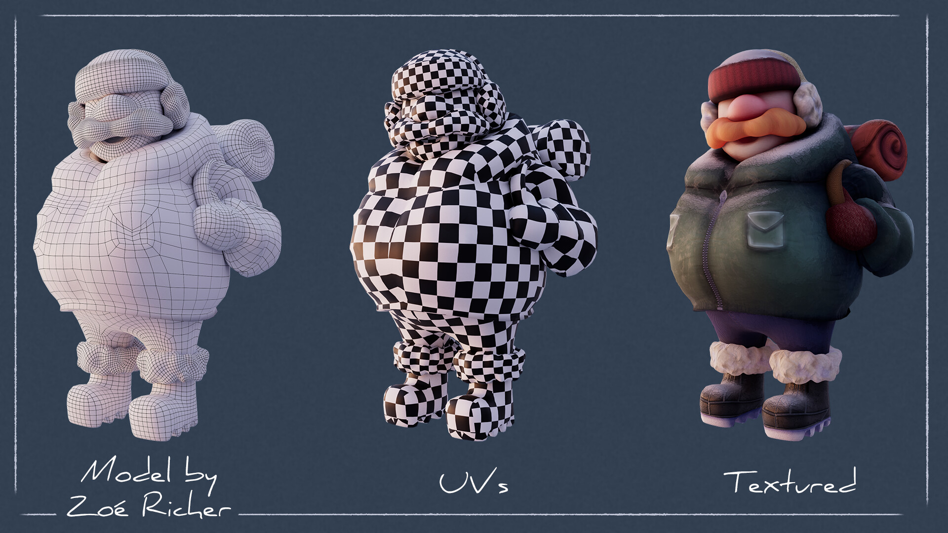 ArtStation - Hunter textures