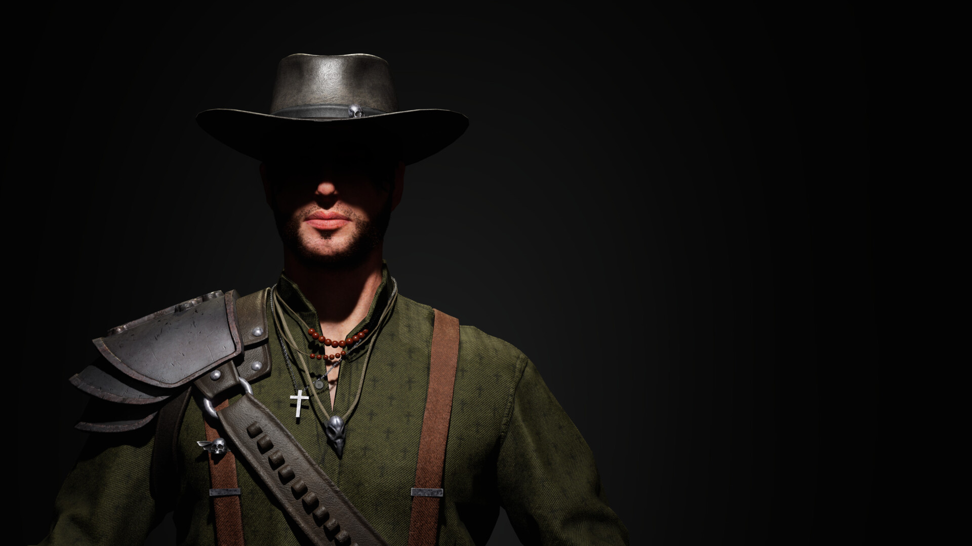 ArtStation - Cowboy Game Ready - WIP