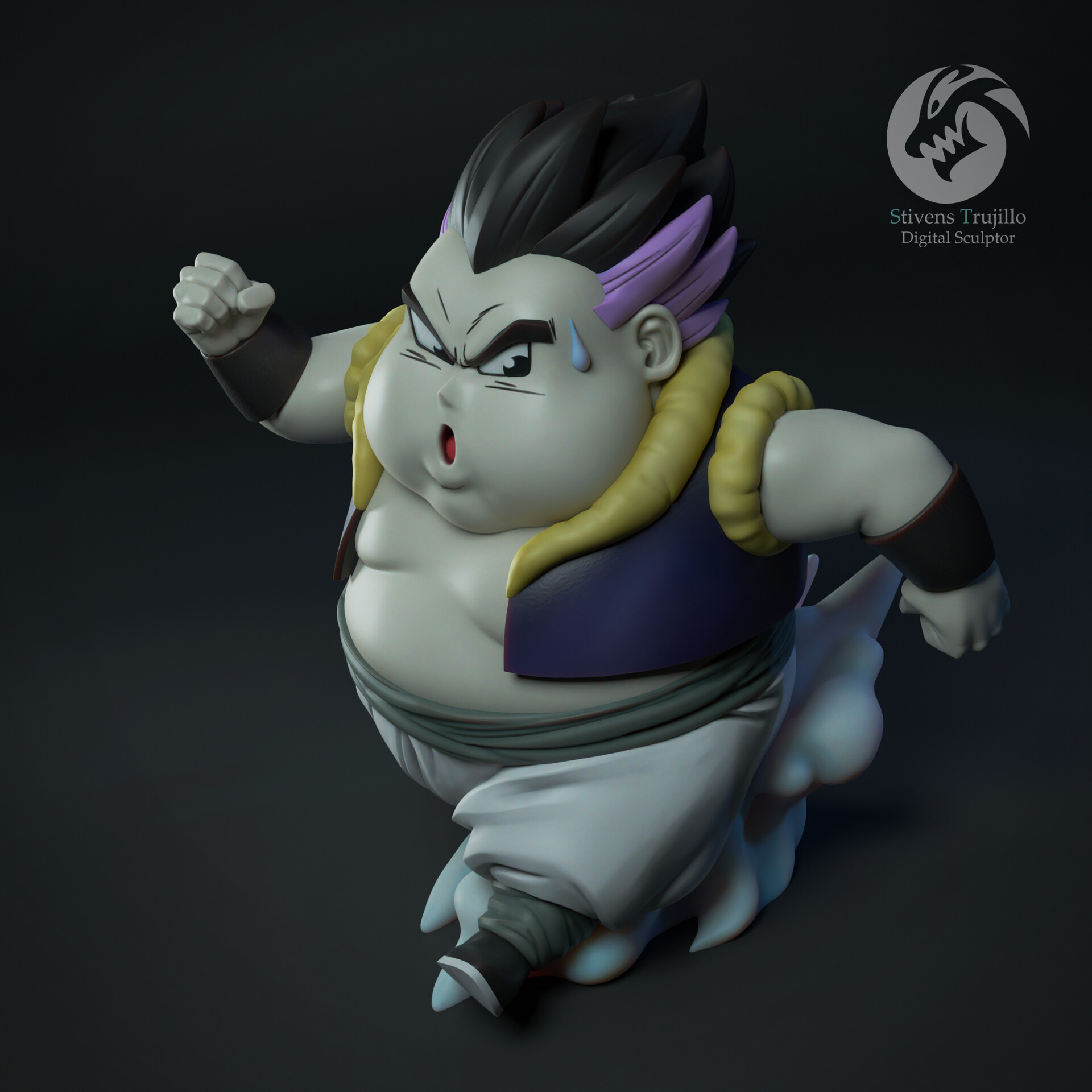 ArtStation - gotenks fat