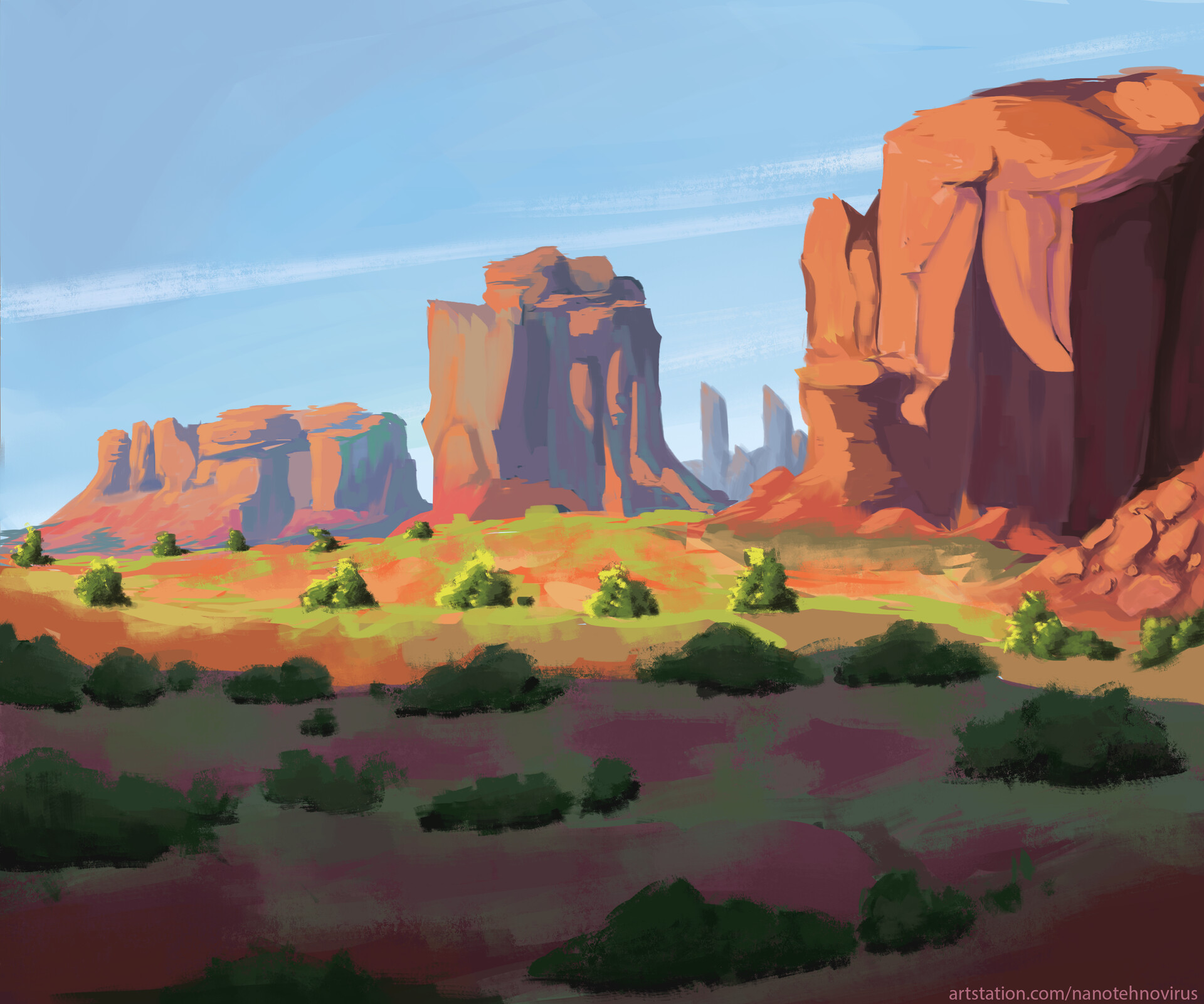 ArtStation - Canyon / concept