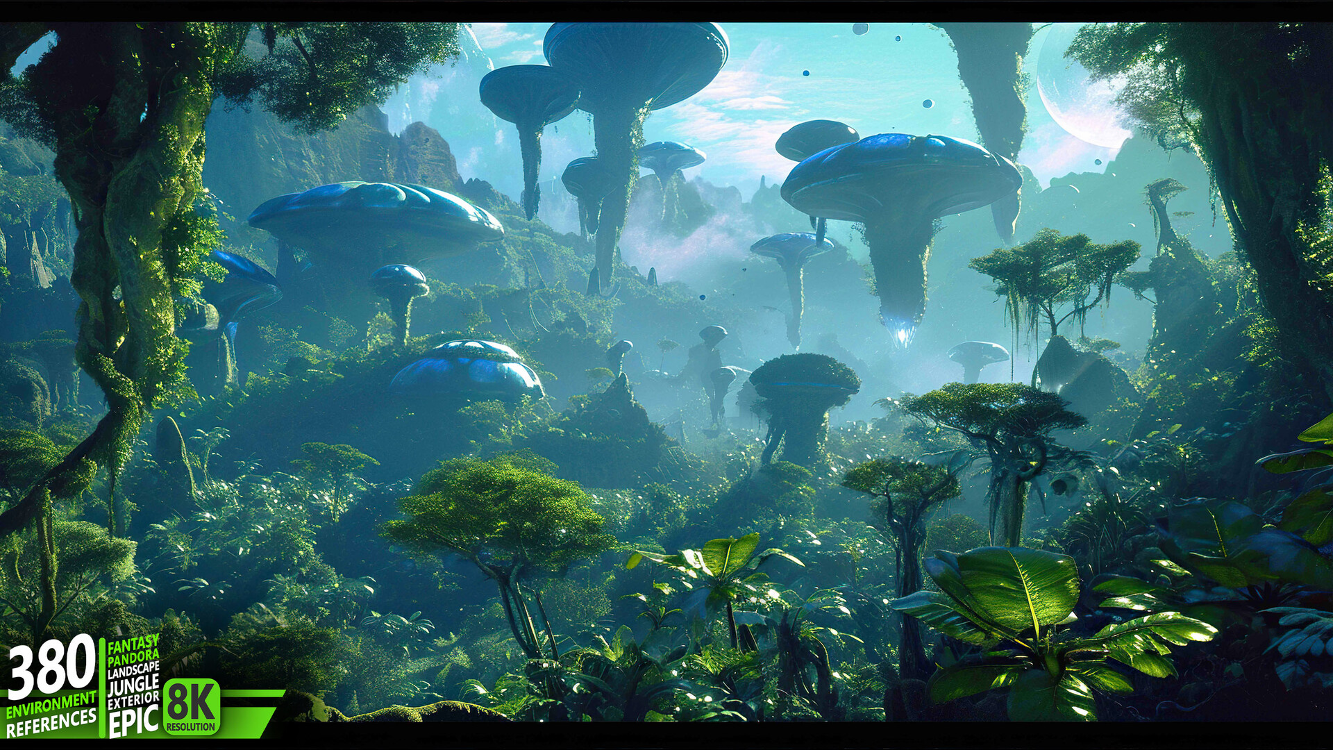 DreamWork | Studio - 380 Fantasy Pandora-Landscape-Jungle-Exterior-Epic ...