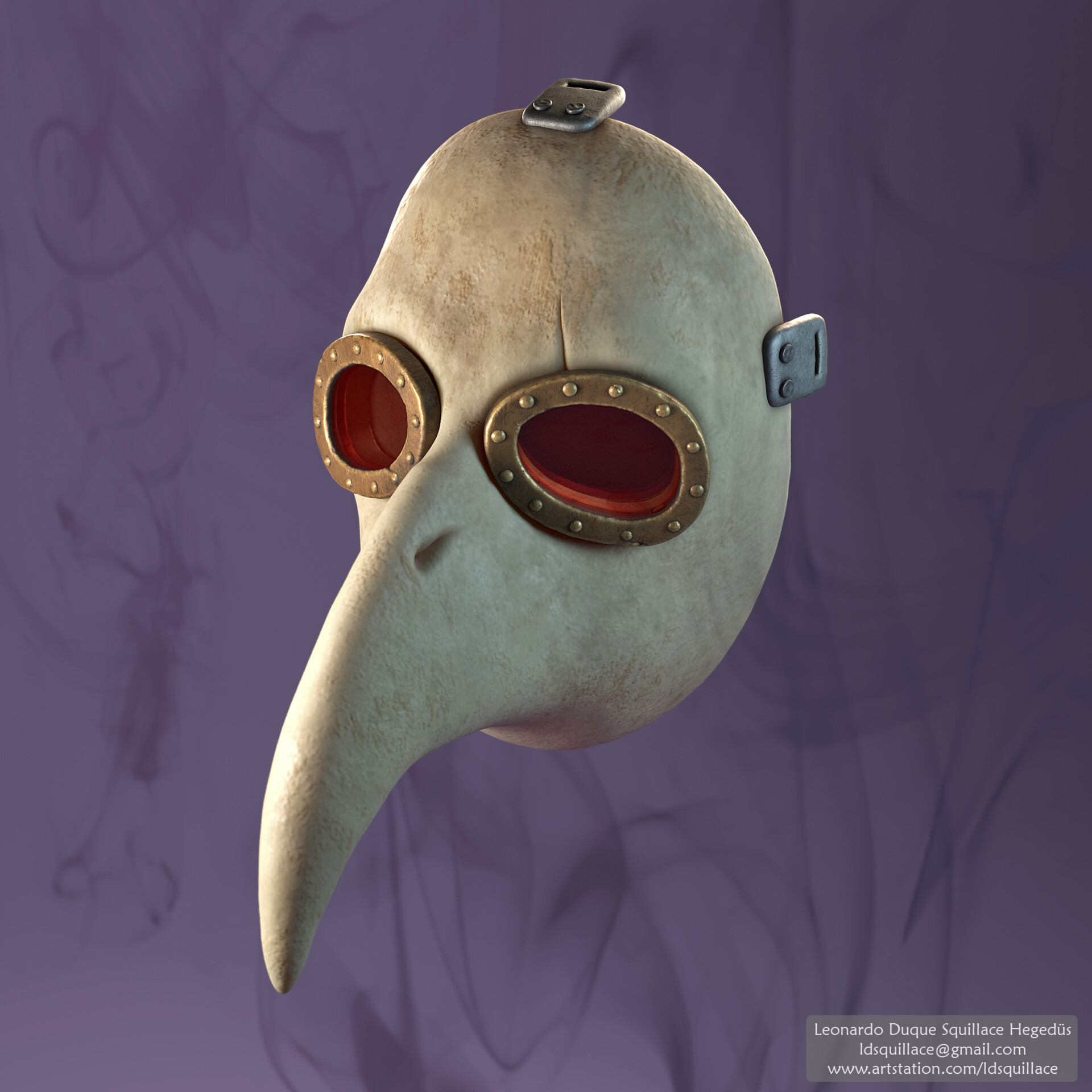 ArtStation - Plague doctor mask