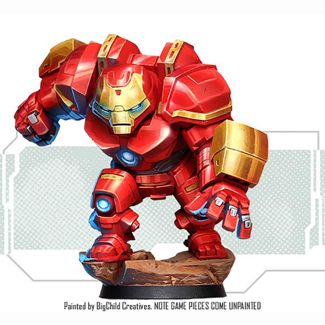 ArtStation - Hulk Buster chibi