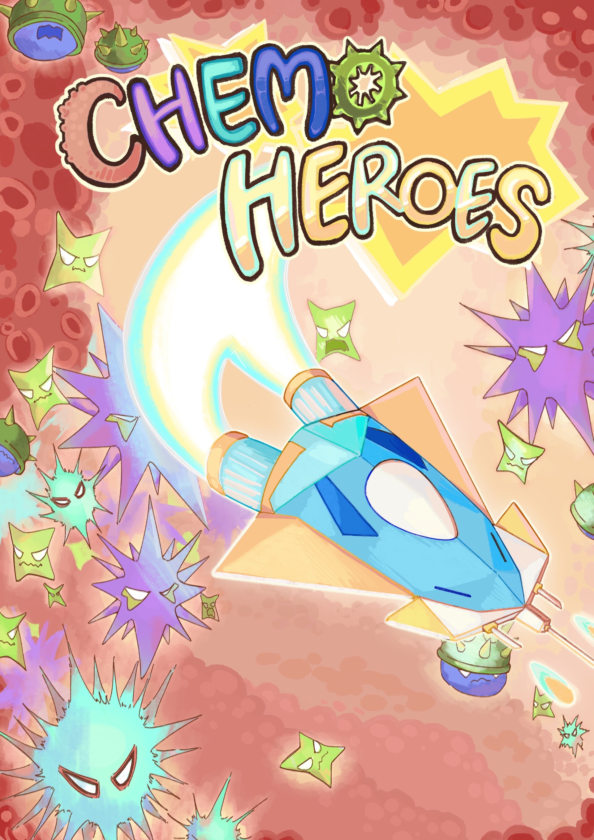 ArtStation - Chemo Heroes (Game Jam)