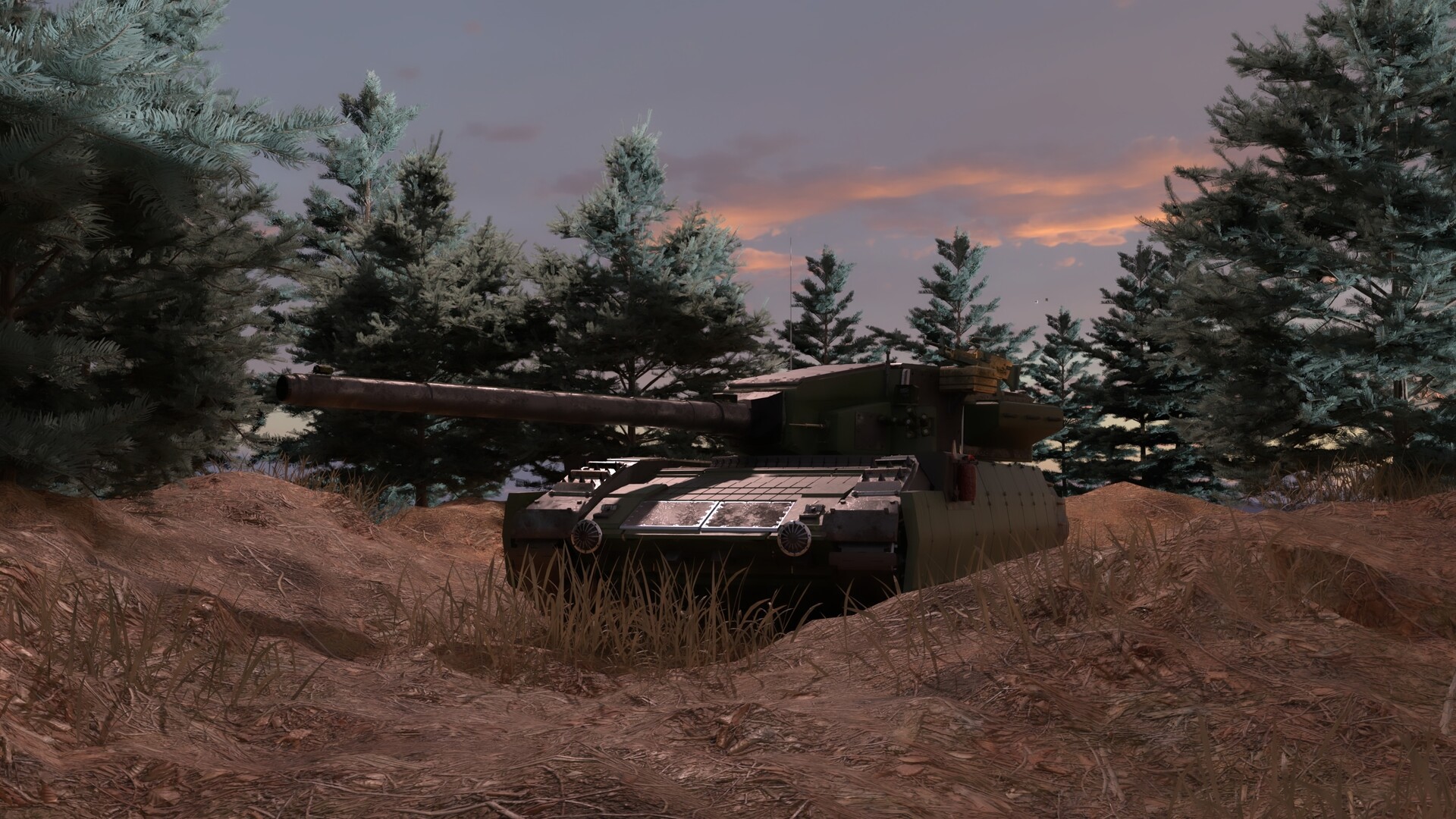 ArtStation - Ukrainian Tank "Nota" 3D model by Me