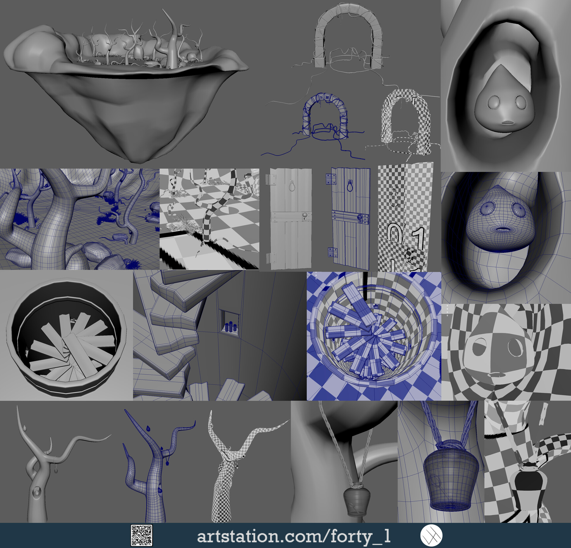 ArtStation - Fantasy Environment Production Sheet