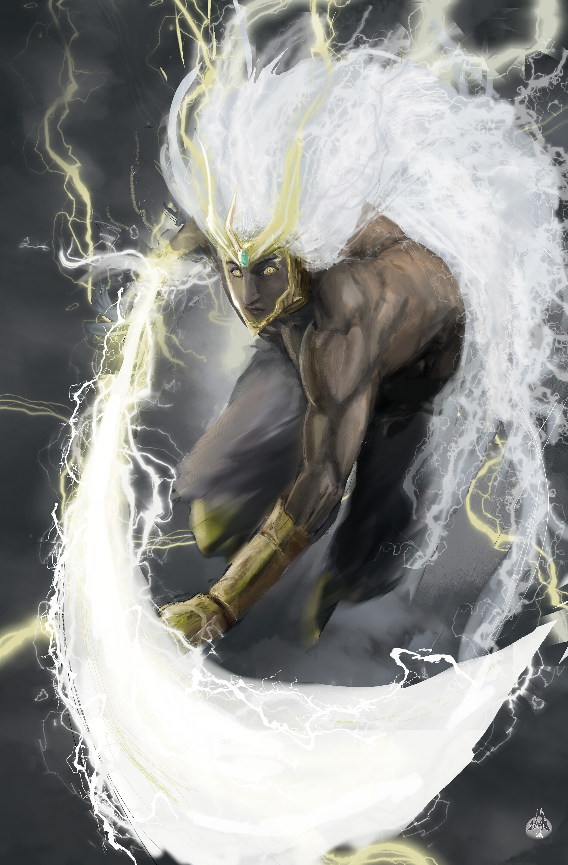 ArtStation - Athnemrot God of Torment Concept