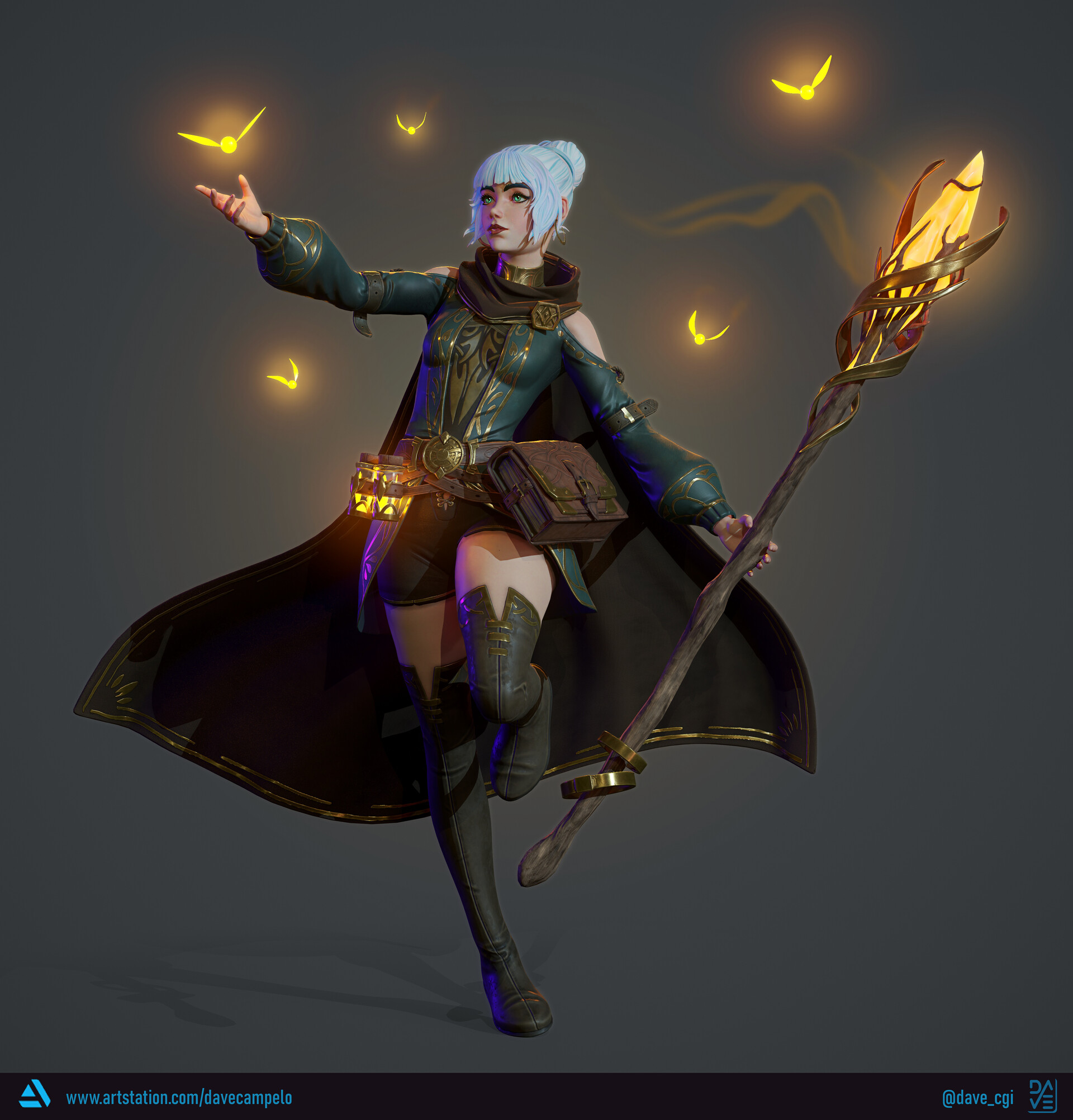 ArtStation - Forest Priest - Belinda