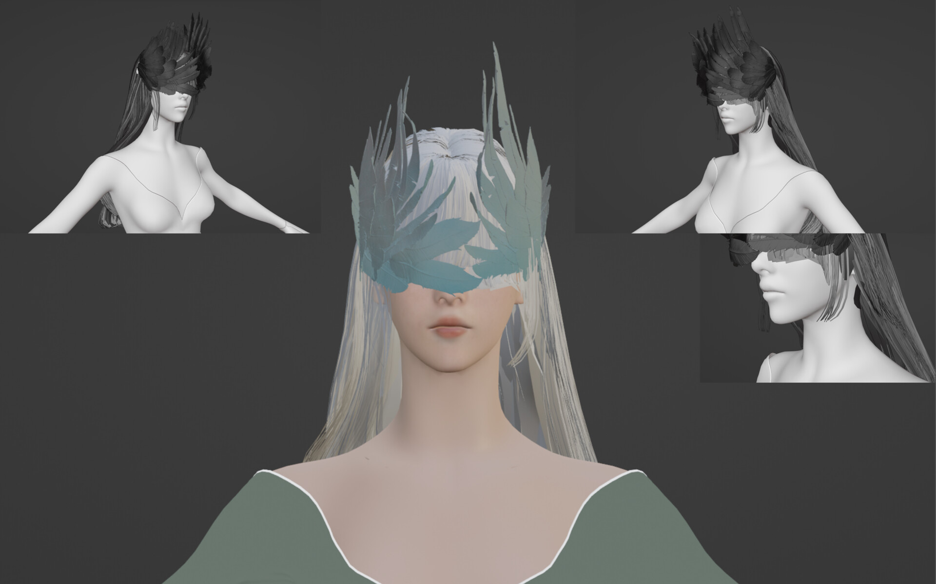 ArtStation - Sirrana | Game Ready Character