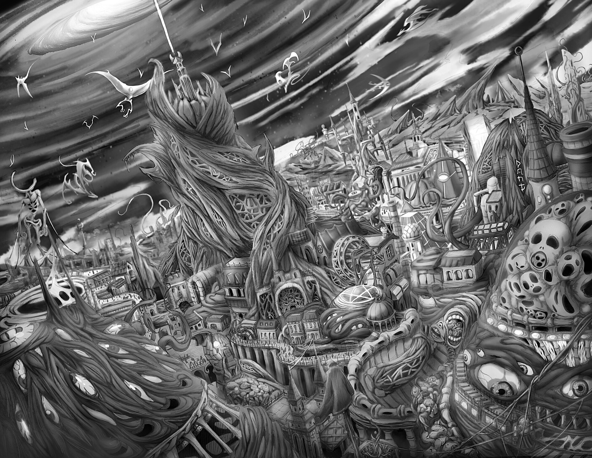 ArtStation - Chaos City (Work in Progress)