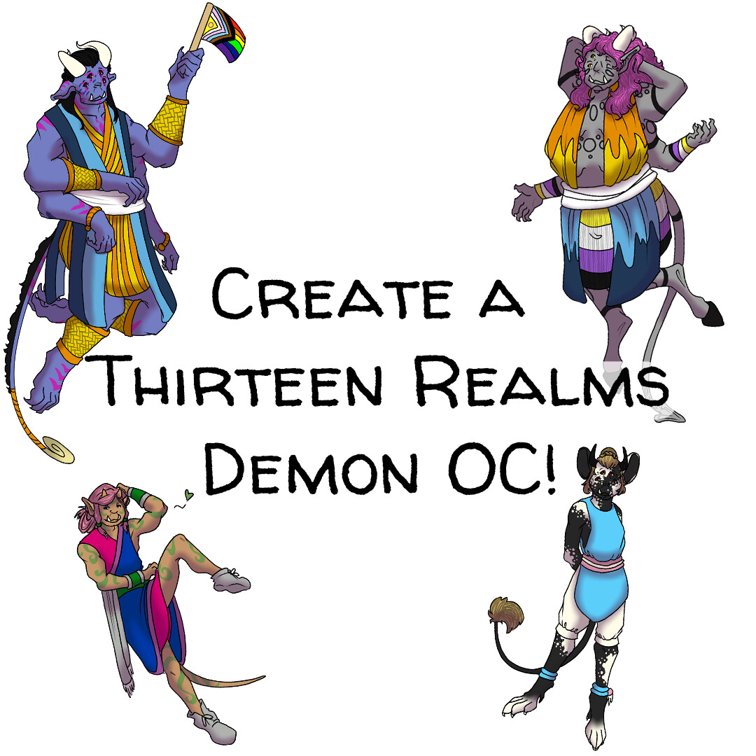 ArtStation - Create a Thirteen Realms Demon Guide