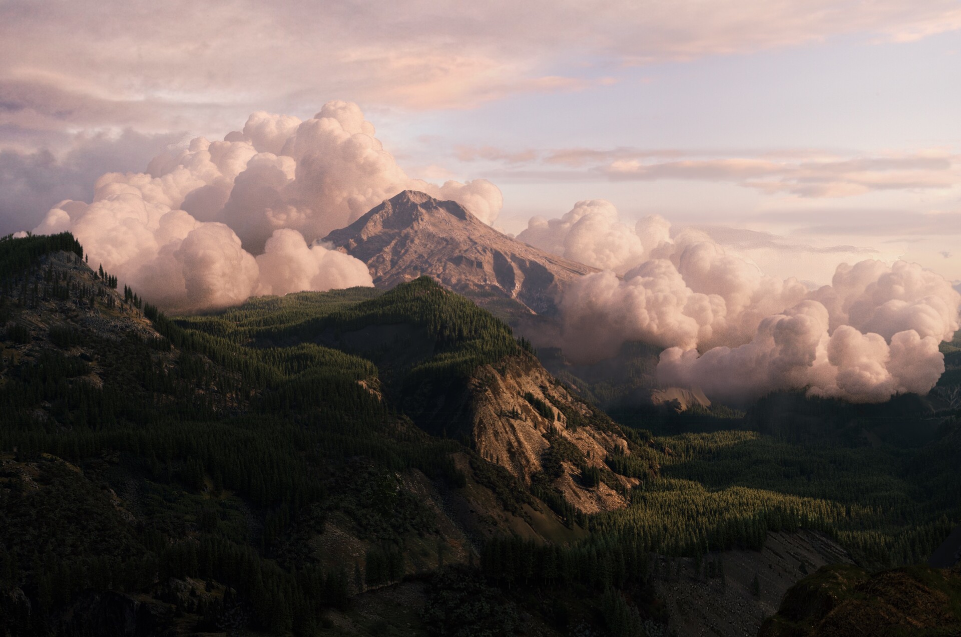 ArtStation - Mt Hood