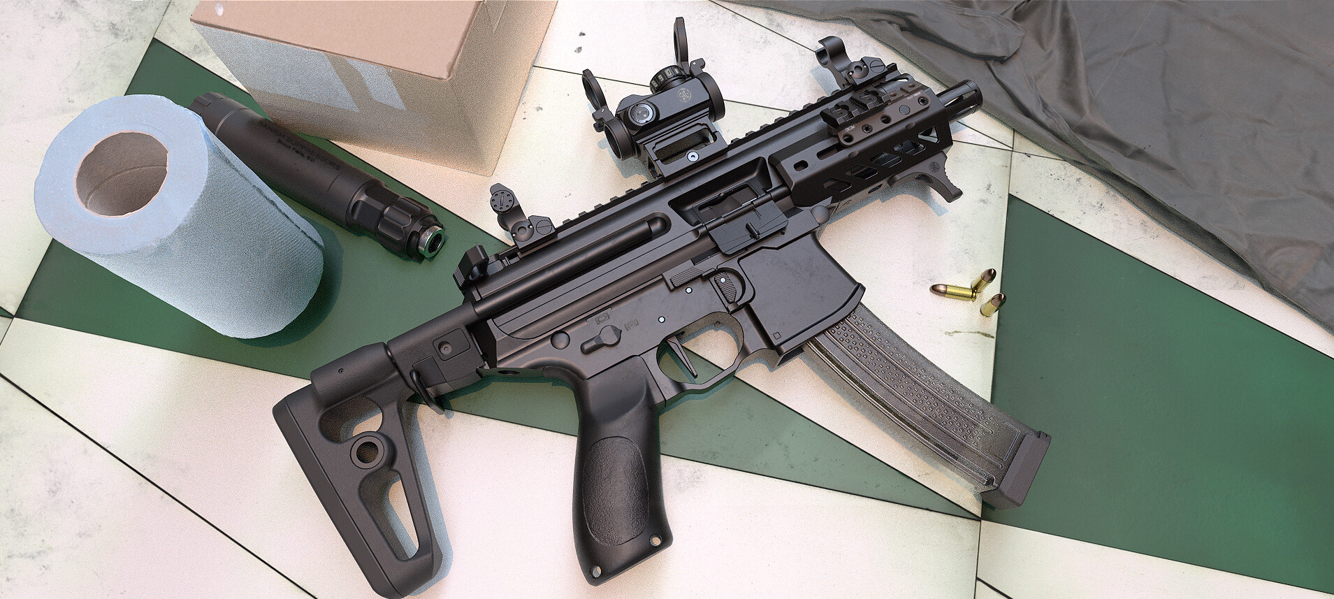 ArtStation - Sig Sauer MPX